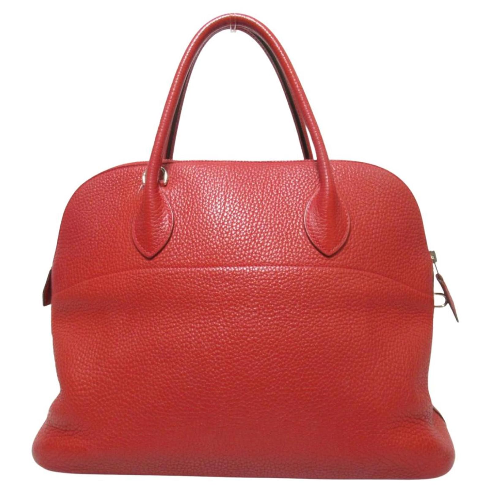 Hermès Hermes Bolide Red Leather ref.758770 - Joli Closet