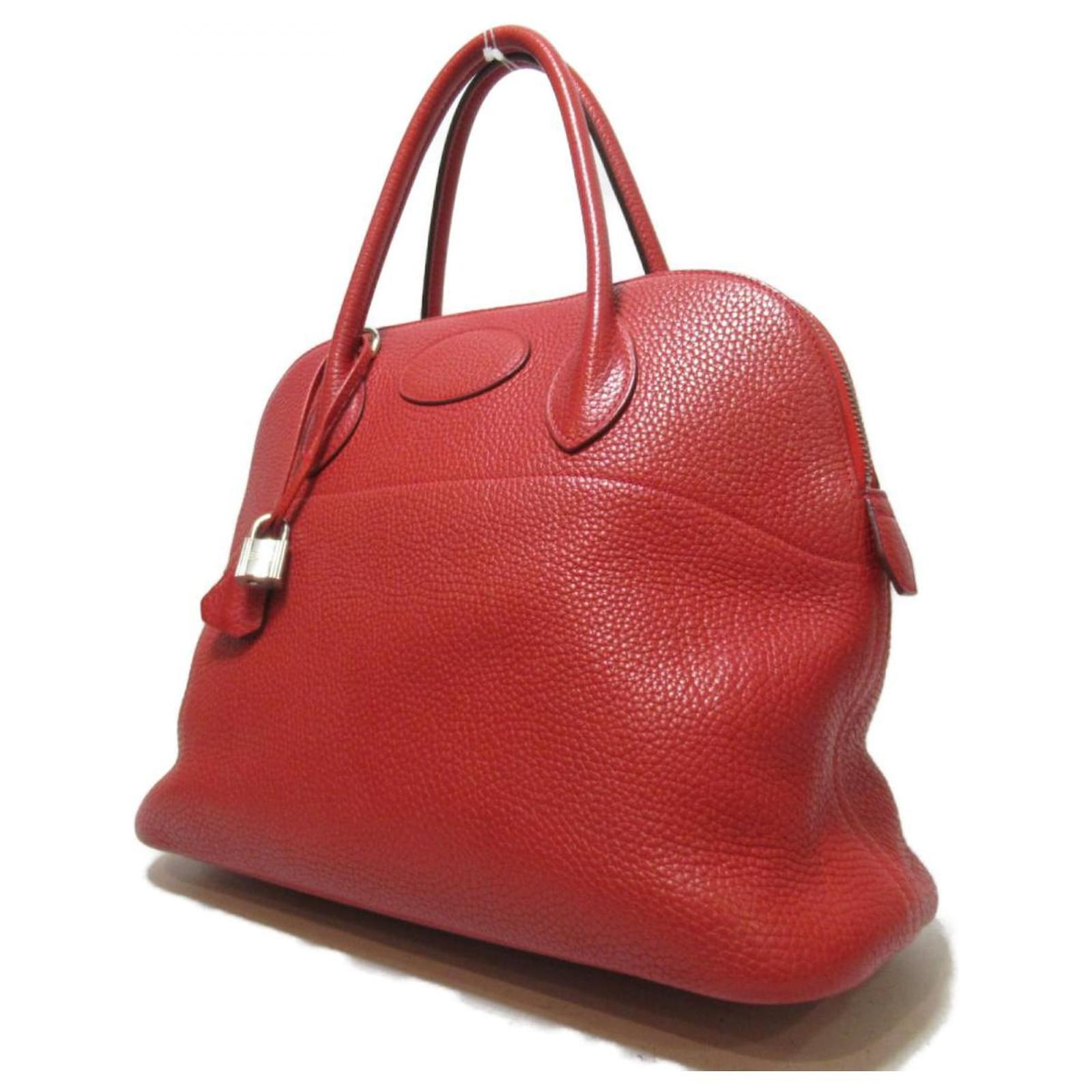 Hermès Hermes Bolide Red Leather ref.758770 - Joli Closet