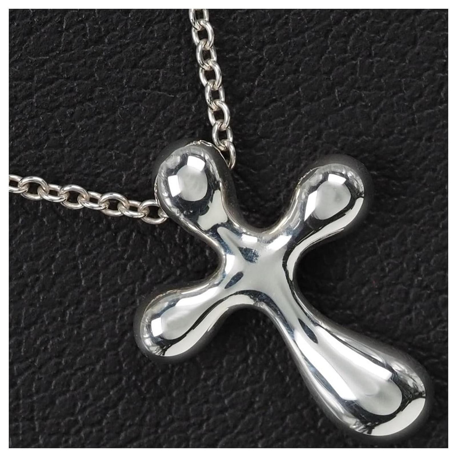 Tiffany & Co Croix Silvery Silver ref.758780 - Joli Closet