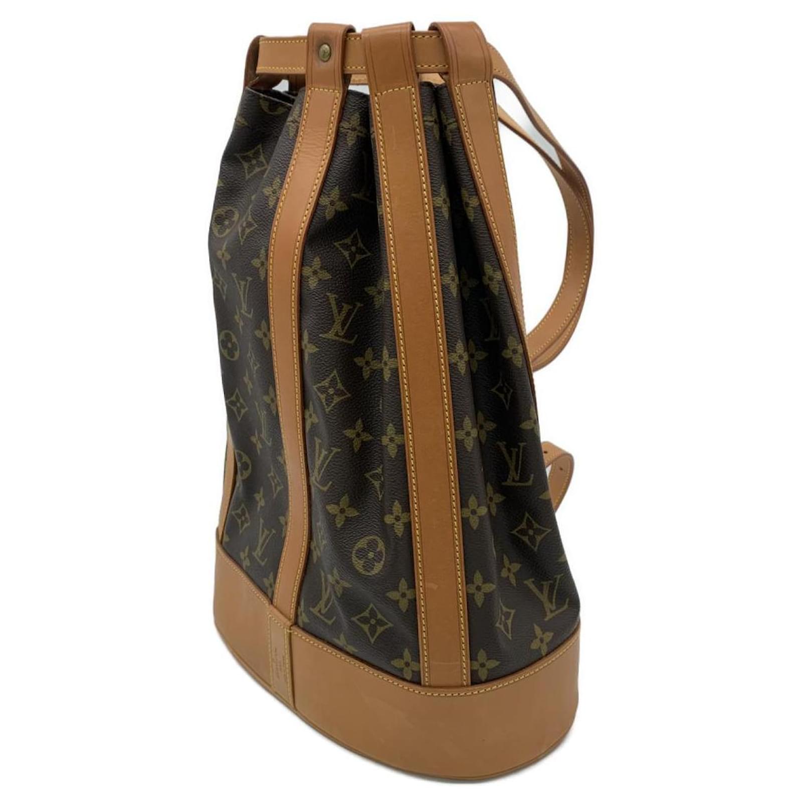Louis Vuitton Monogram Randonnee PM M42243 Brown Cloth ref.759305 ...