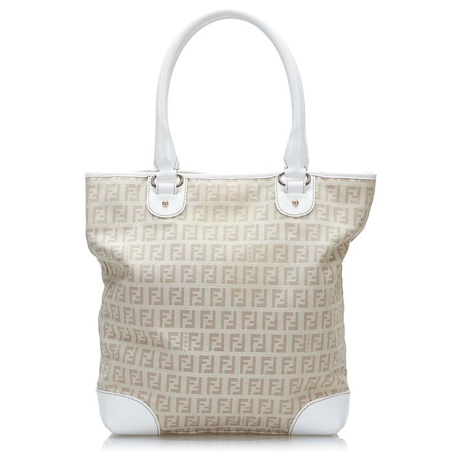 Fendi Zucchino White Cloth ref.760446 - Joli Closet