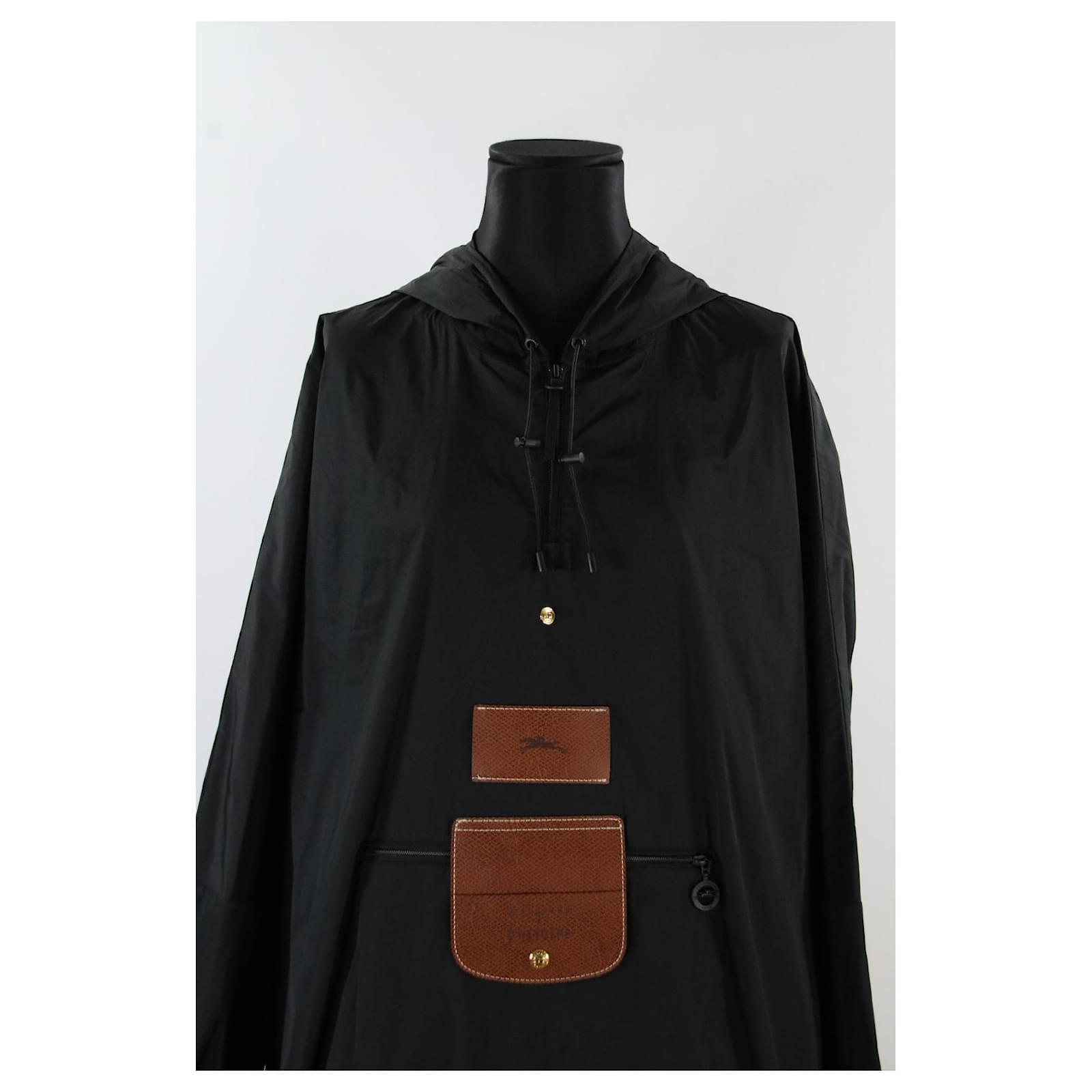Longchamp coat 40 Black ref.762008 - Joli Closet