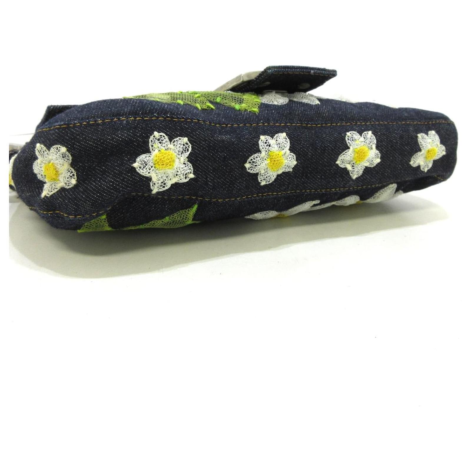 Fendi baguette Blue Denim ref.762978 - Joli Closet