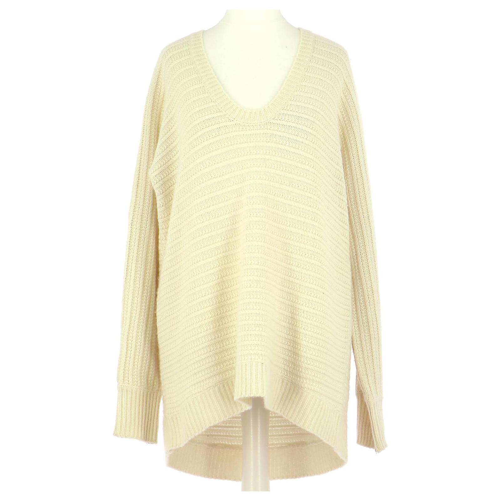 Zadig & Voltaire Pull Cachemire Écru ref.764545 - Joli Closet