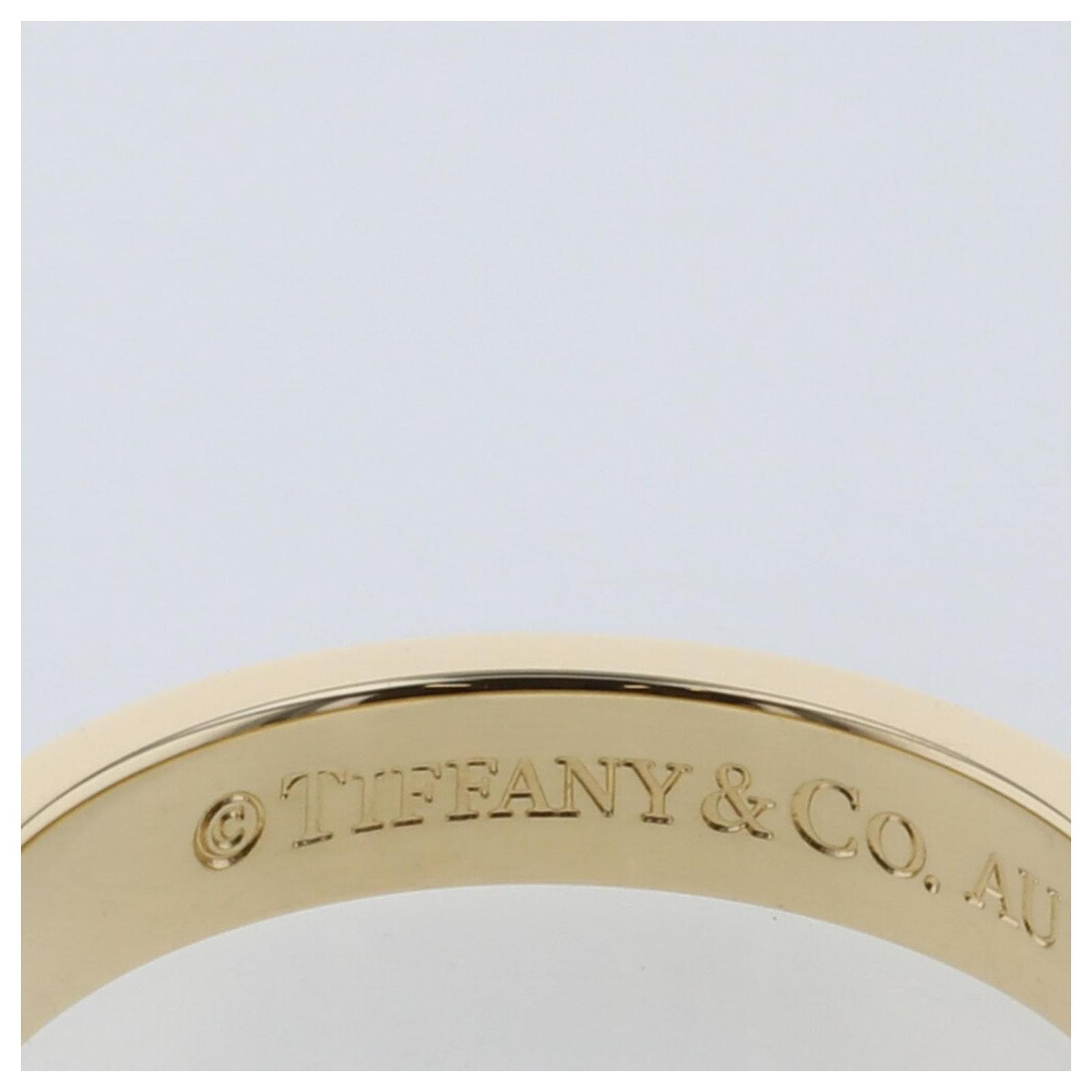Tiffany & Co. Wedding band Silvery Platinum ref.764935 - Joli Closet