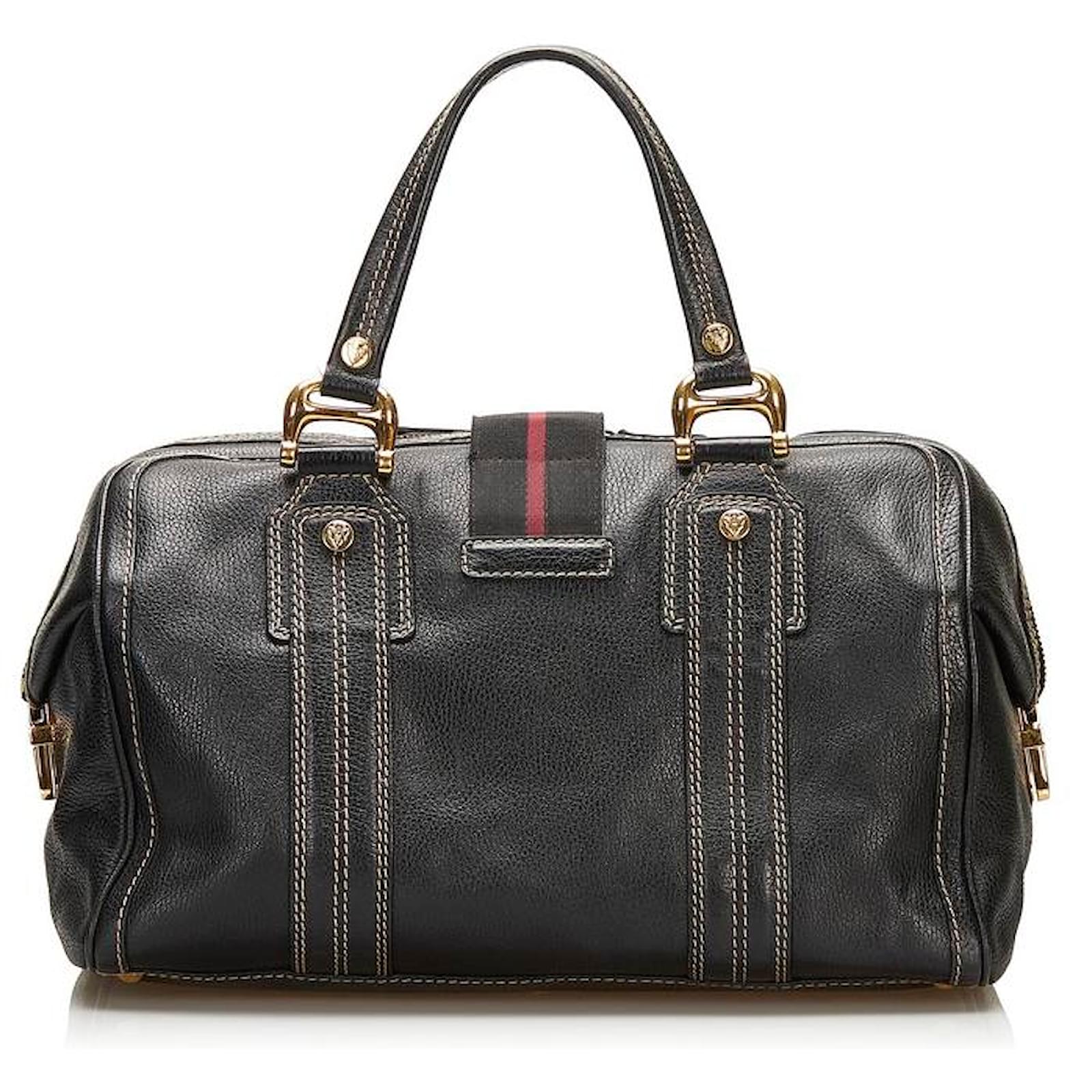 Gucci Aviatrix Black Leather ref.765224 - Joli Closet