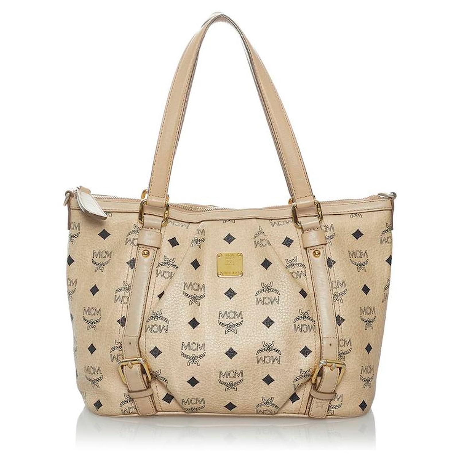 MCM Beige Cloth ref.766725 - Joli Closet
