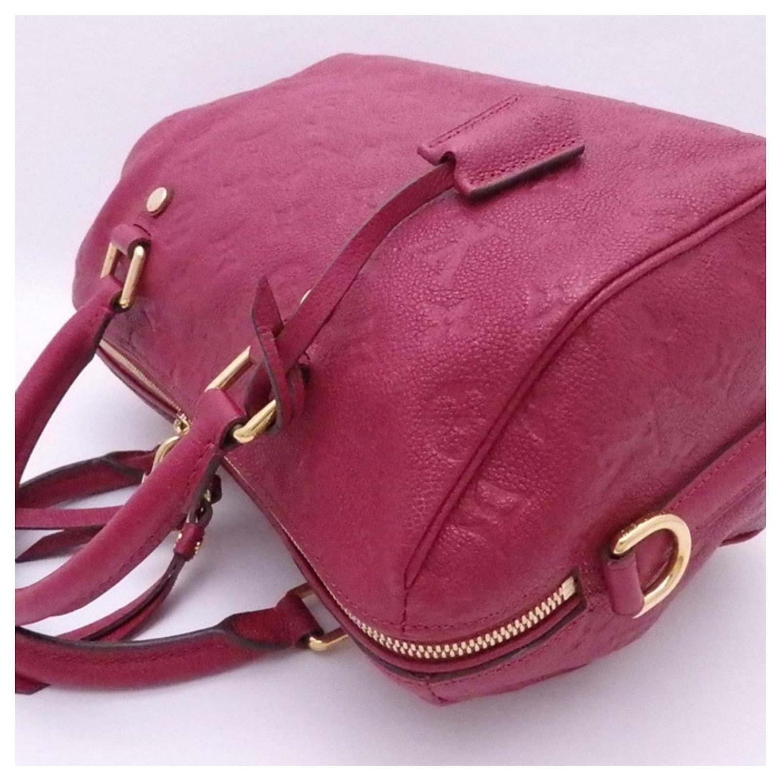 Louis Vuitton Speedy 25 Pink Cloth ref.767556 - Joli Closet