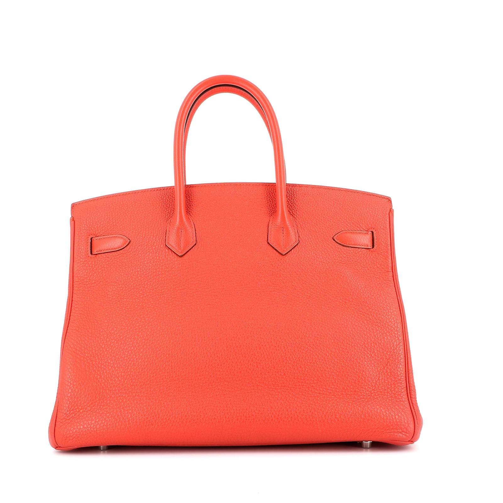 Hermès HERMES BIRKIN Orange Leather ref.767748 - Joli Closet