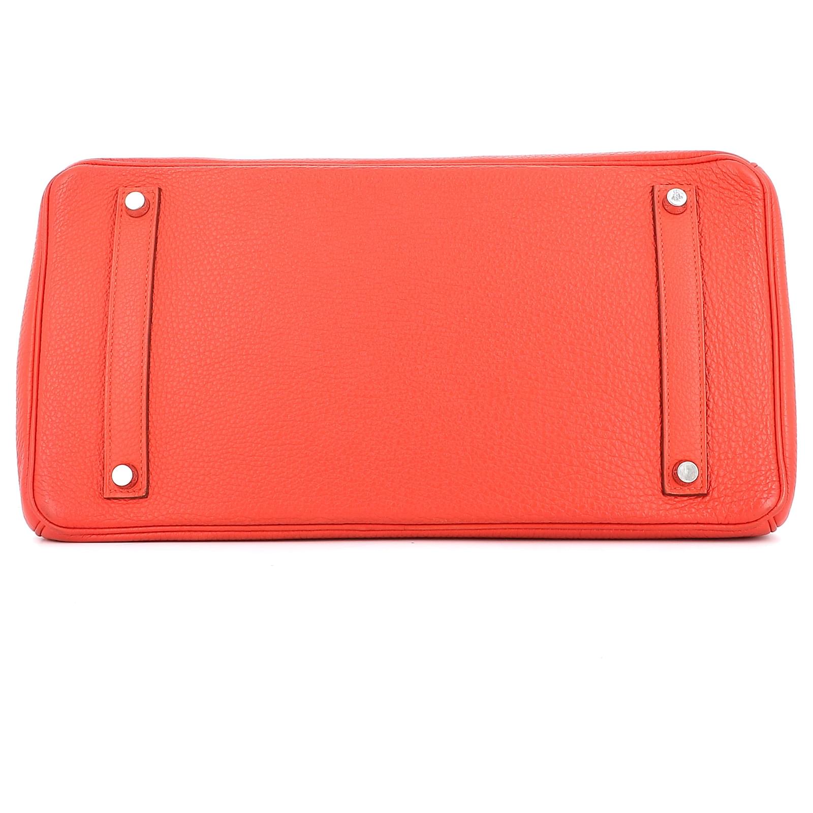 Hermès HERMES BIRKIN Orange Leather ref.767748 - Joli Closet