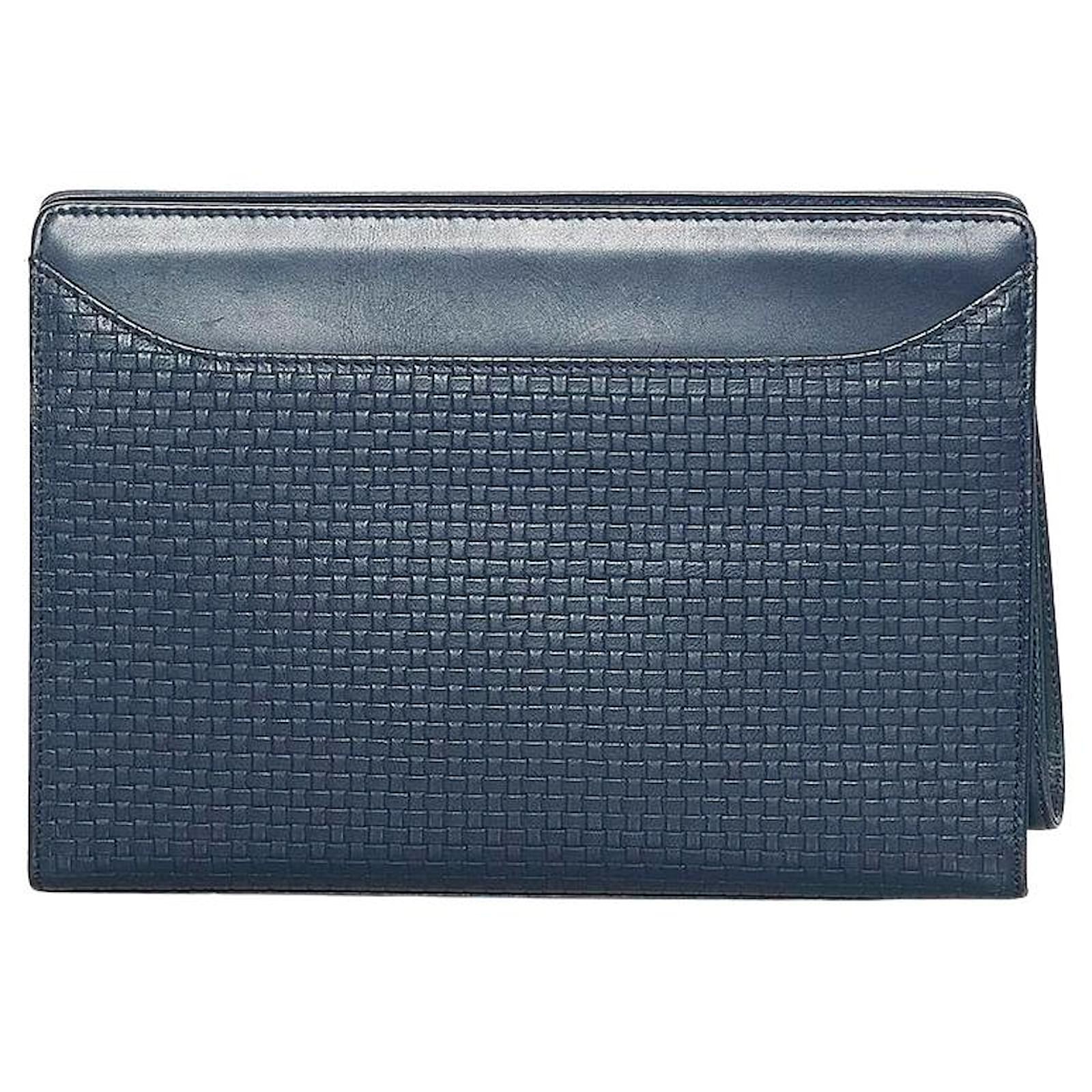 VERSACE Blue Leather ref.768589 - Joli Closet