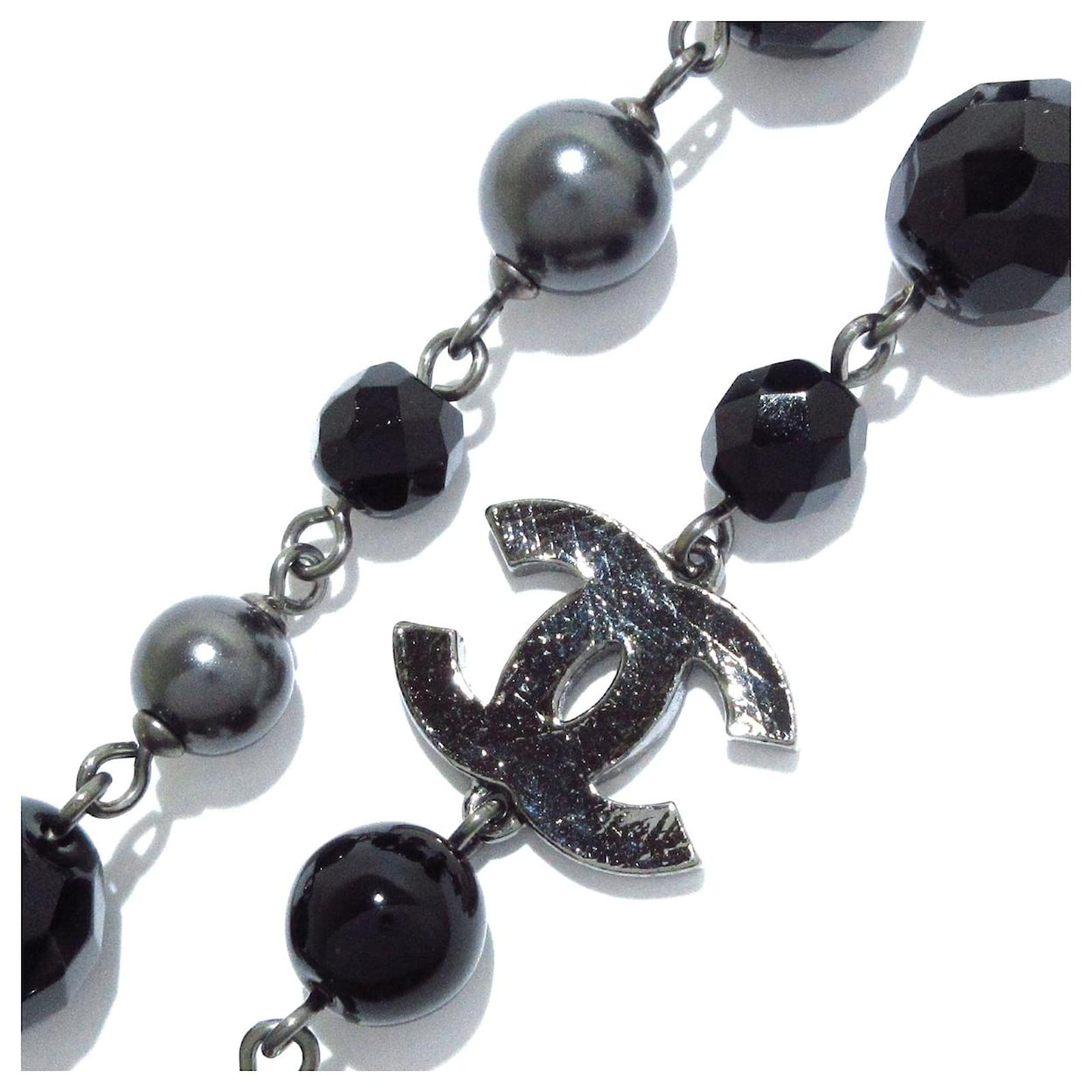 Chanel COCO Mark Métal Noir ref.772315 - Joli Closet