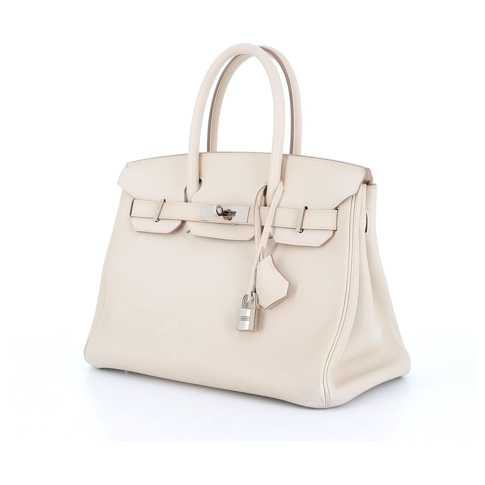Hermès HERMES BIRKIN 30 Beige Leather ref.773466 - Joli Closet