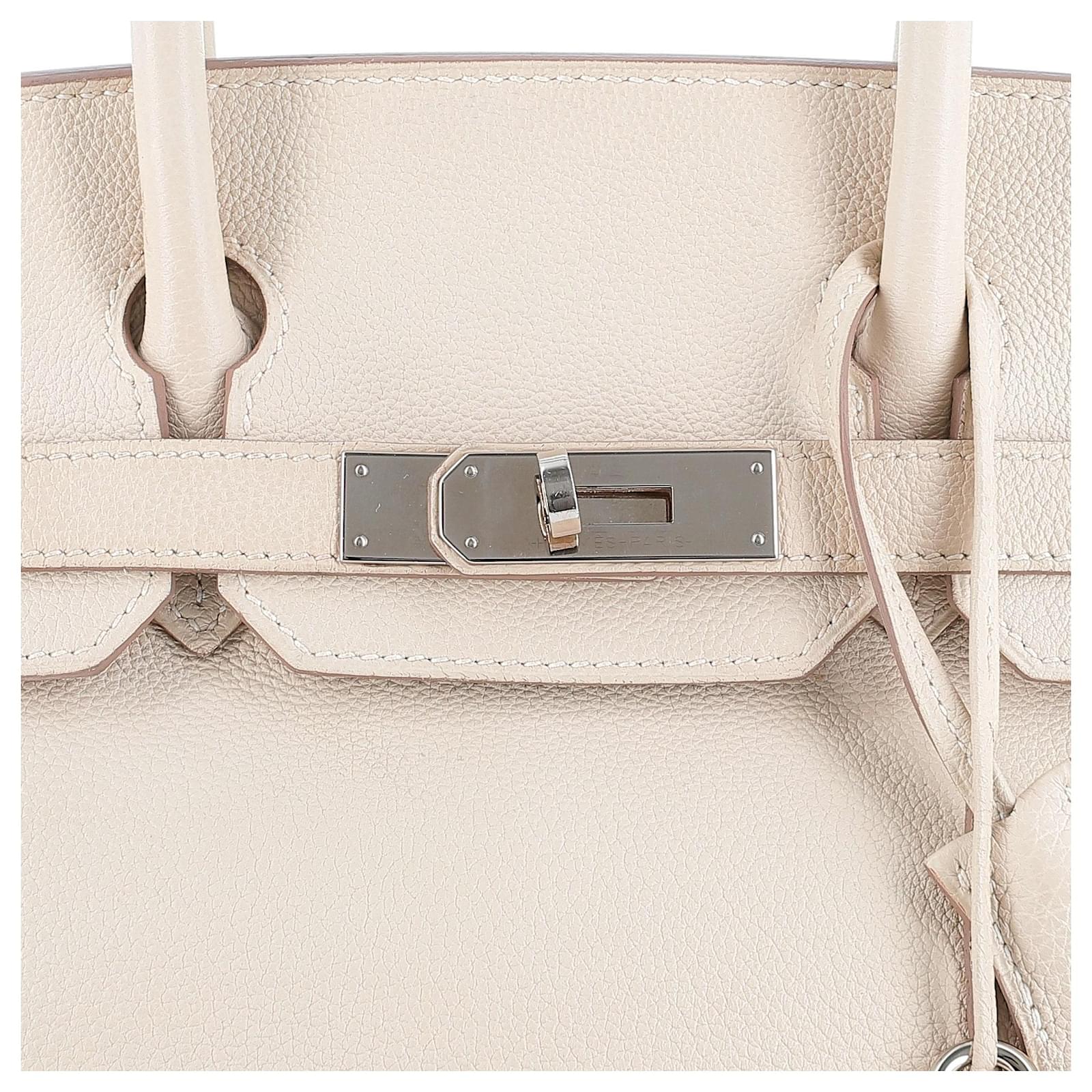 Hermès HERMES BIRKIN 30 Beige Leather ref.773466 - Joli Closet