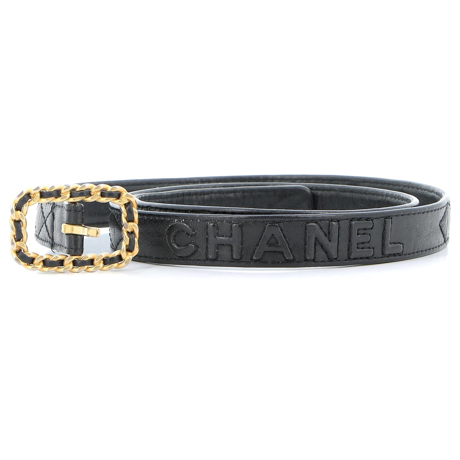 Chanel Black Leather ref.773680 - Joli Closet