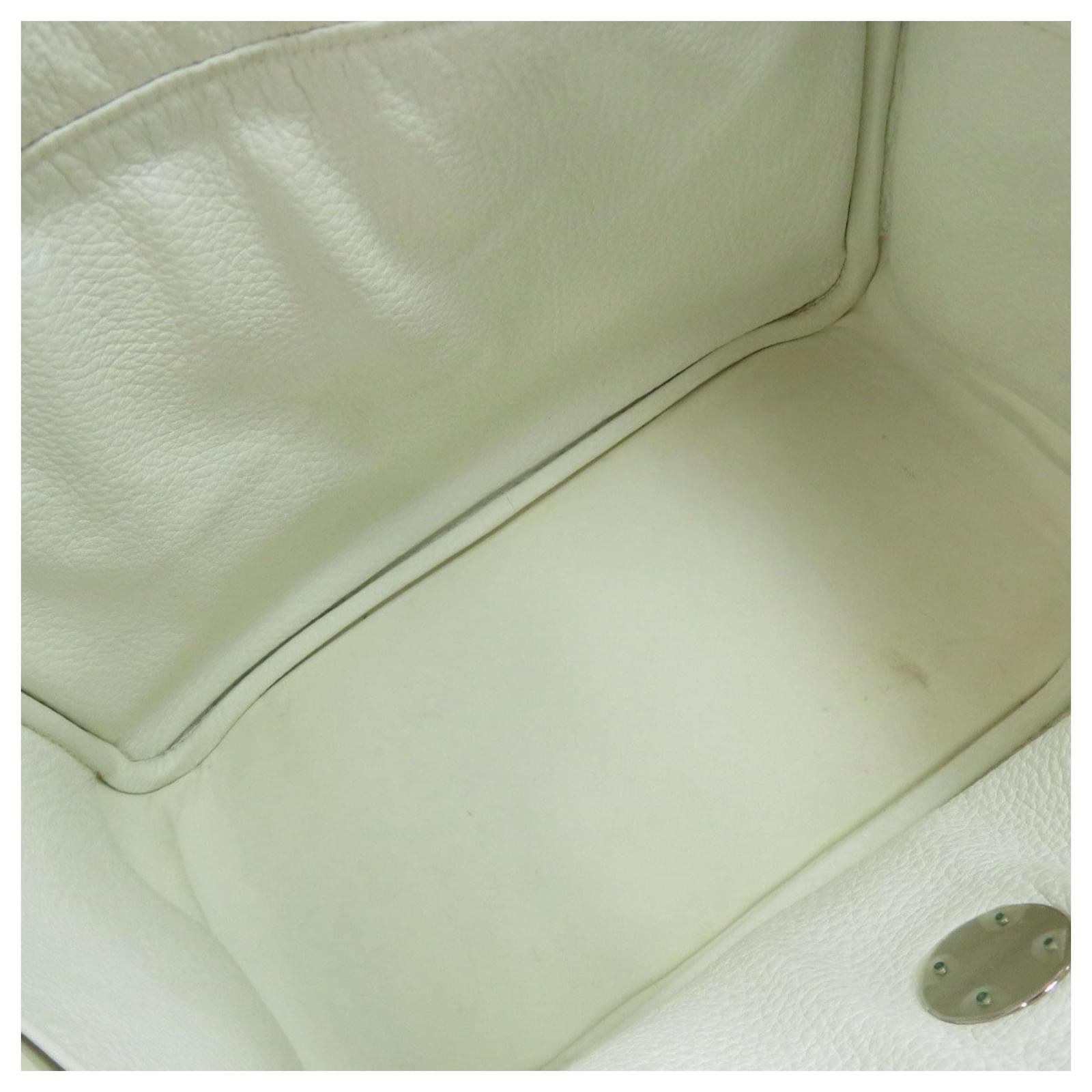 Hermès Hermes Lindy White Leather ref.773833 - Joli Closet