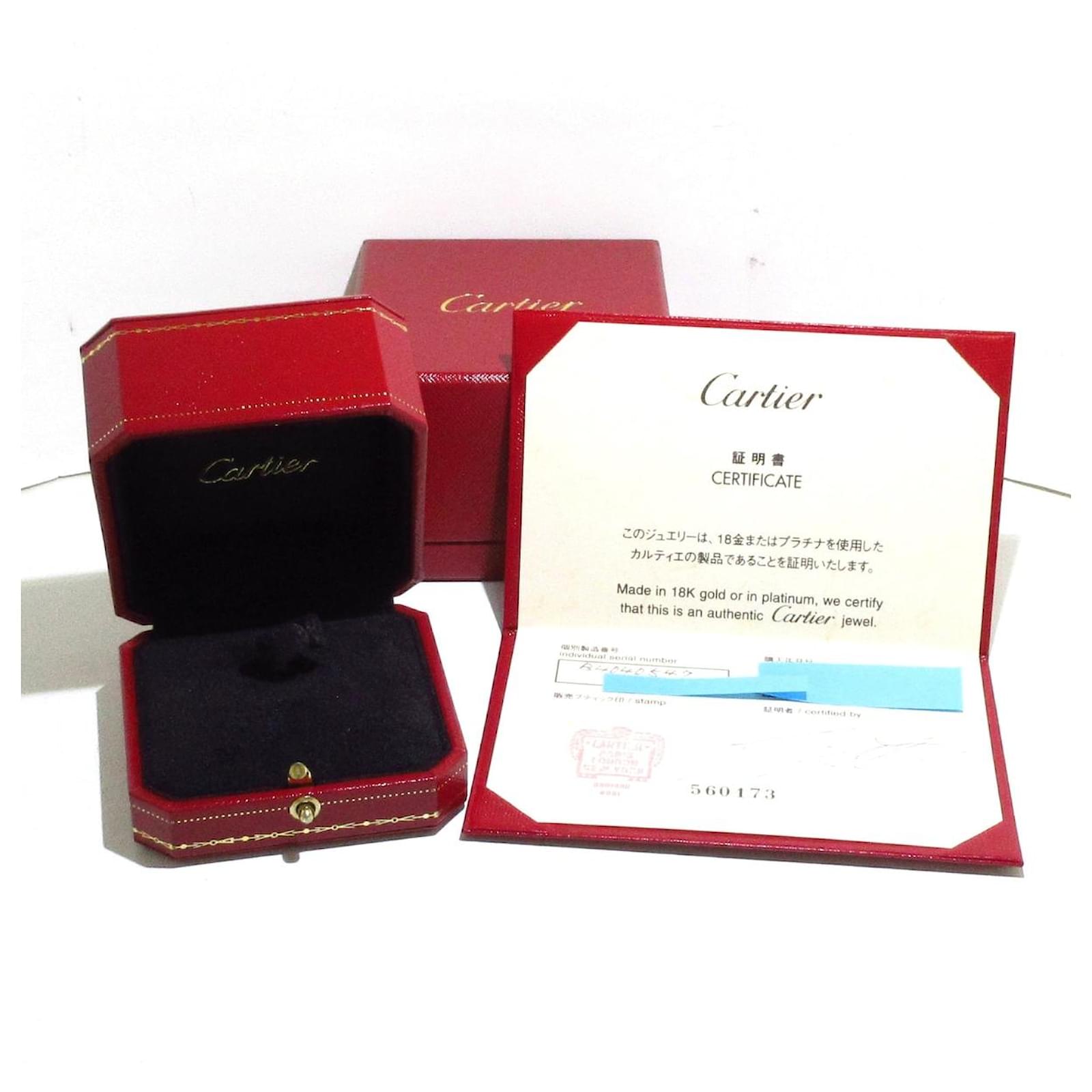 cartier 2C C2 Silvery White gold ref.775545 - Joli Closet