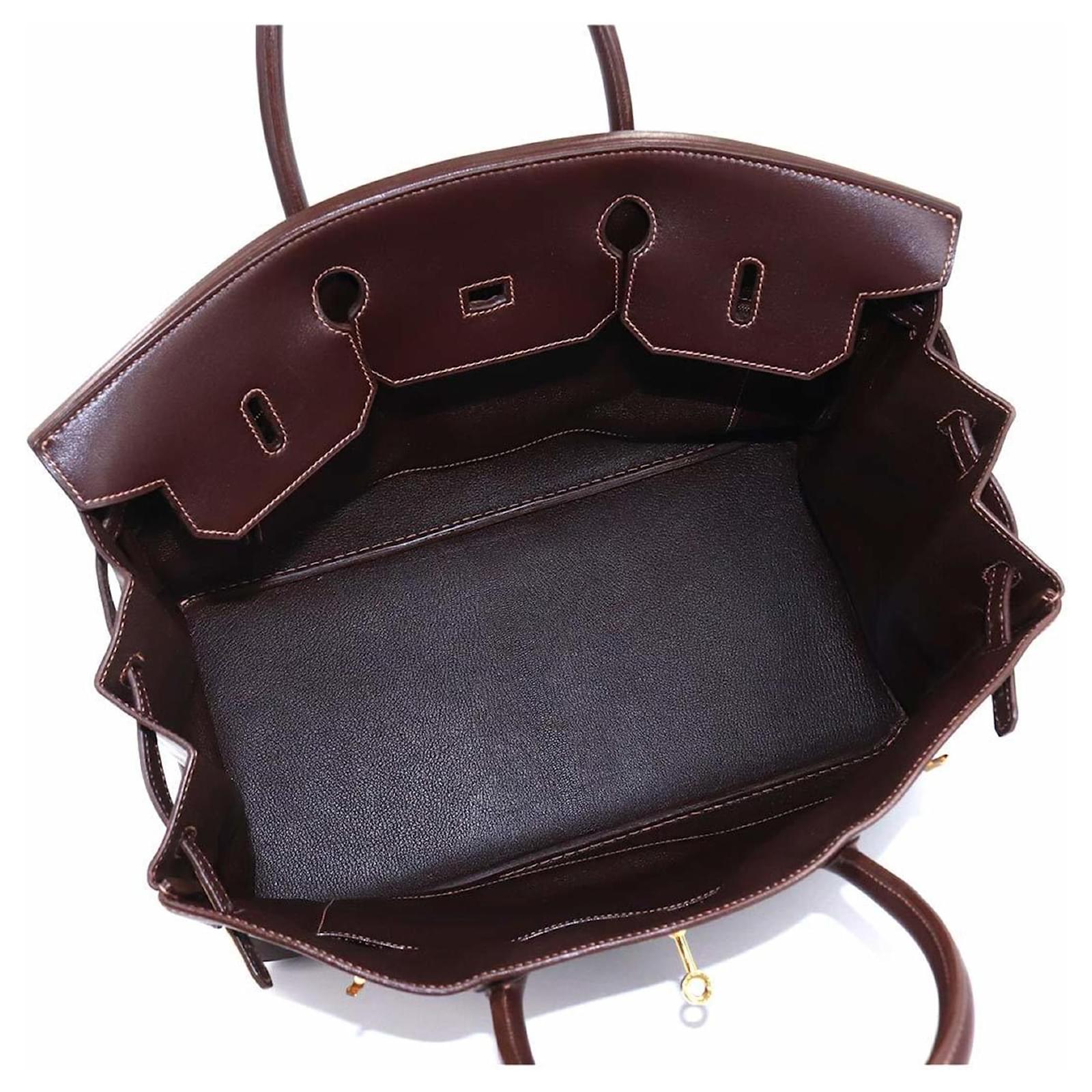 Hermès HERMES BIRKIN 40 Brown Leather ref.775822 - Joli Closet