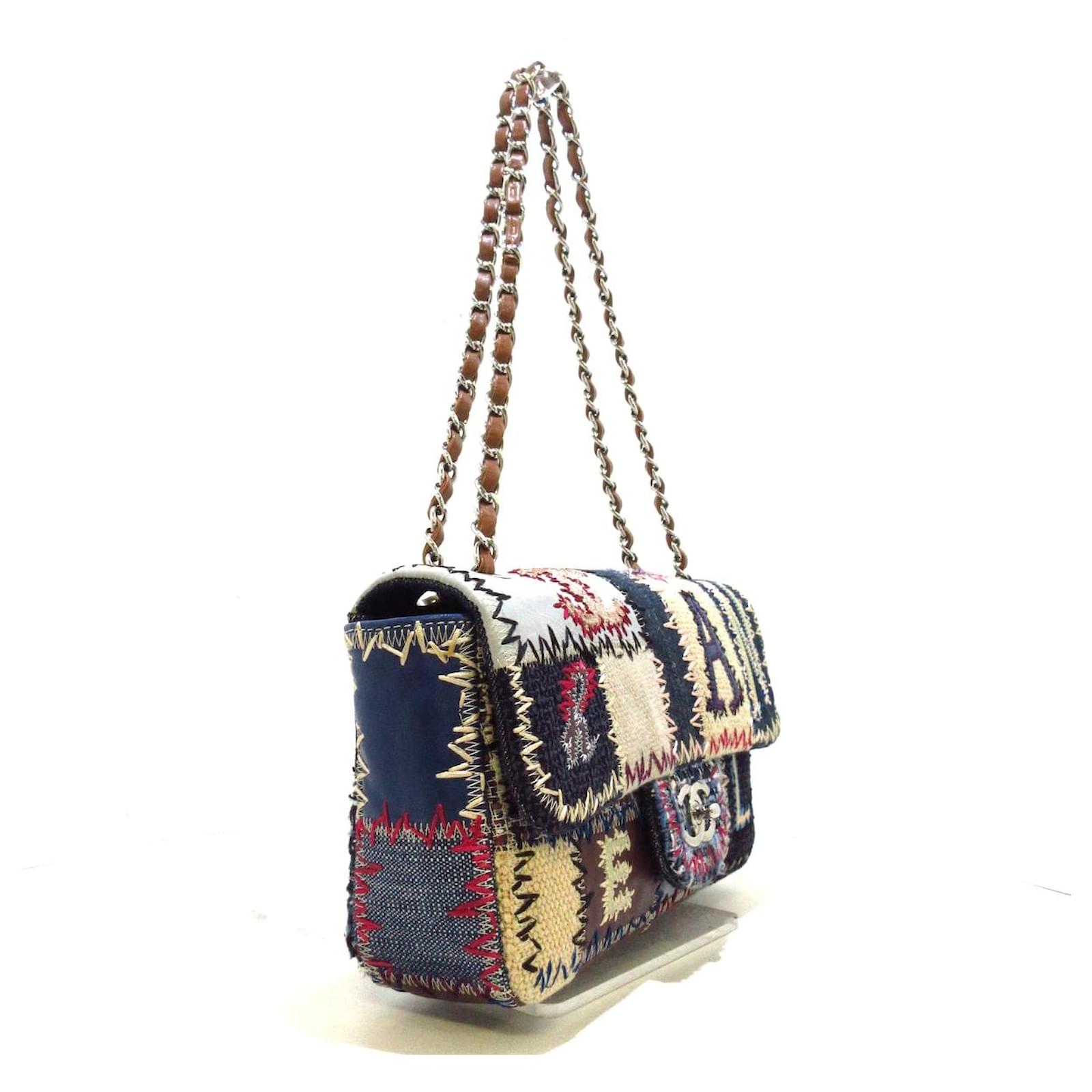 Chanel Classic Flap Multiple colors Denim ref.776184 - Joli Closet