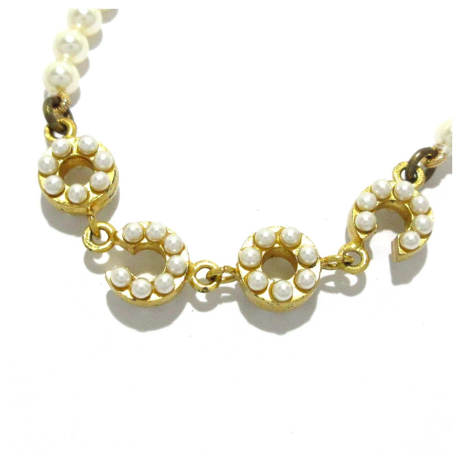 Chanel COCO Mark White Pearl ref.776364 - Joli Closet