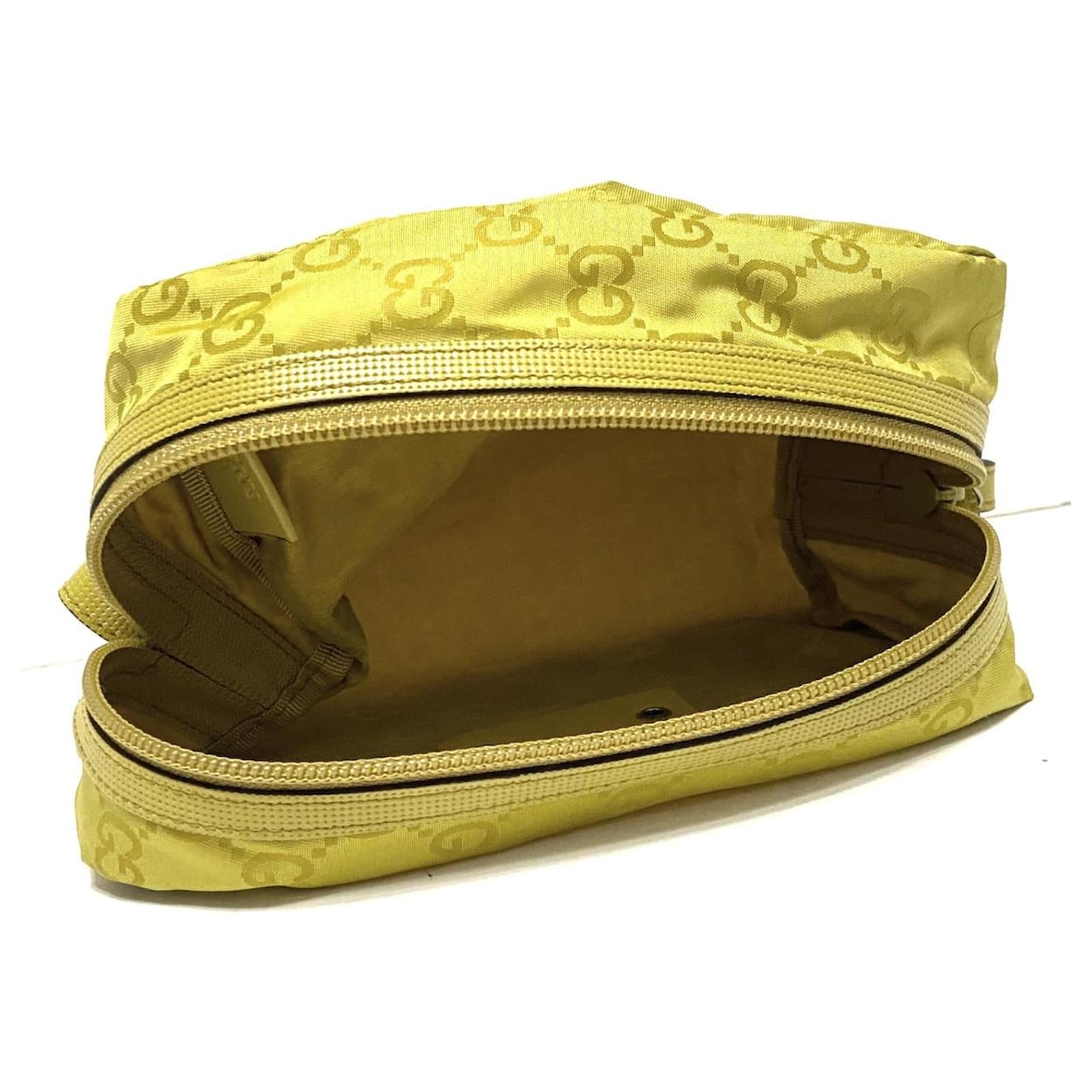 Gucci GG pattern Yellow Synthetic ref.777408 - Joli Closet