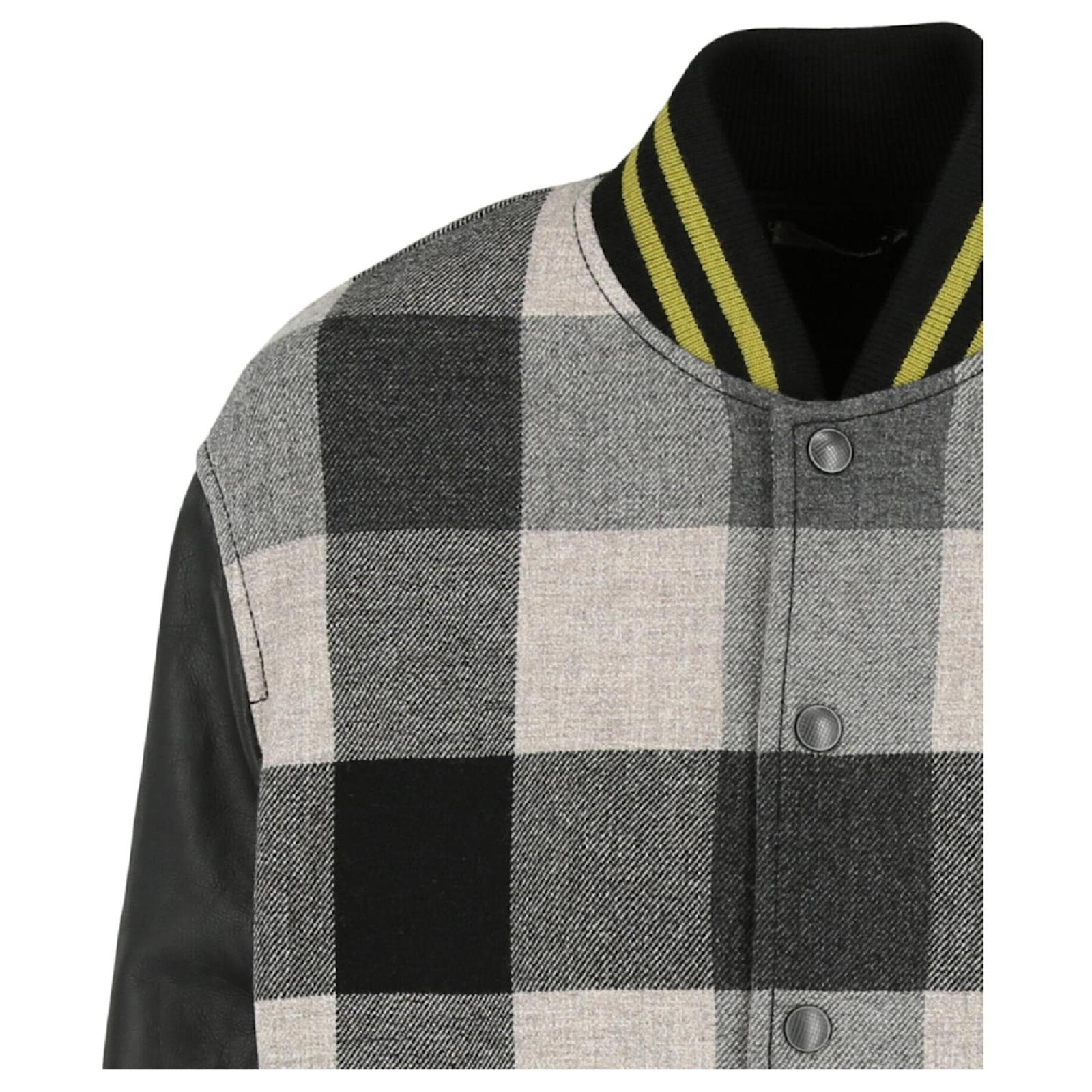 Bottega Veneta Check Varsity Jacket Multiple colors ref.779935 - Joli ...