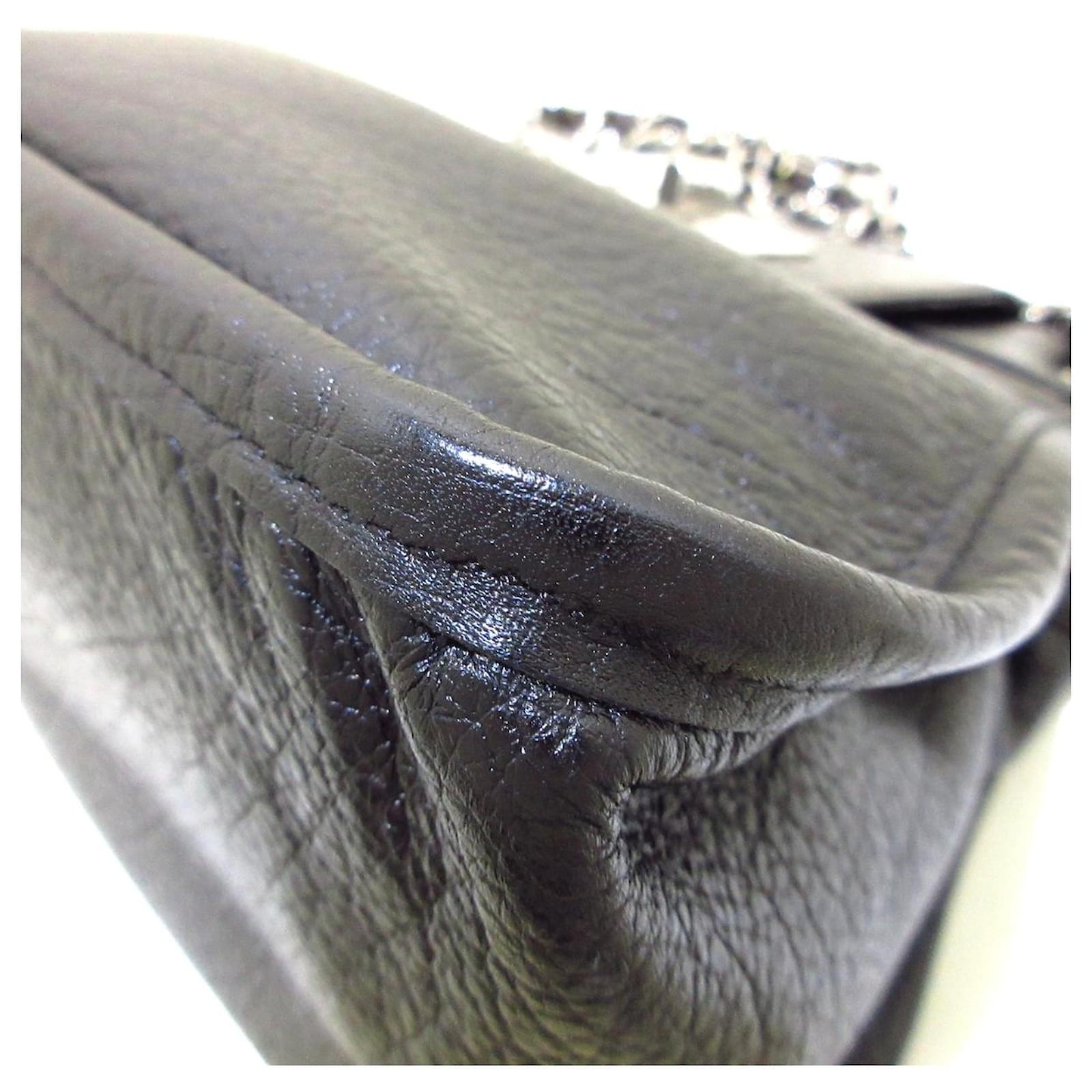 Chanel 2.55 Black Leather ref.781539 - Joli Closet