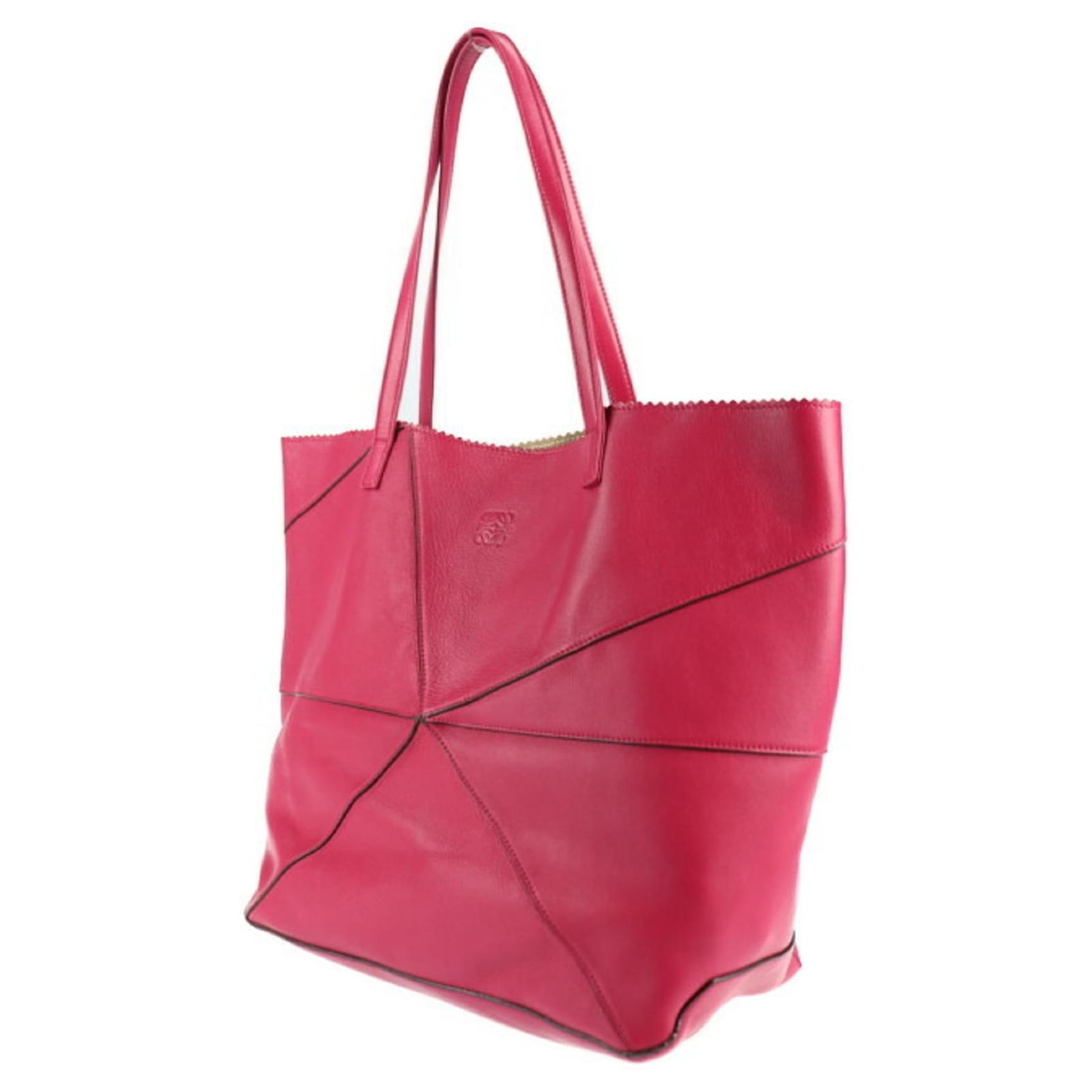 Loewe Origami Pink Leather ref.782539 - Joli Closet