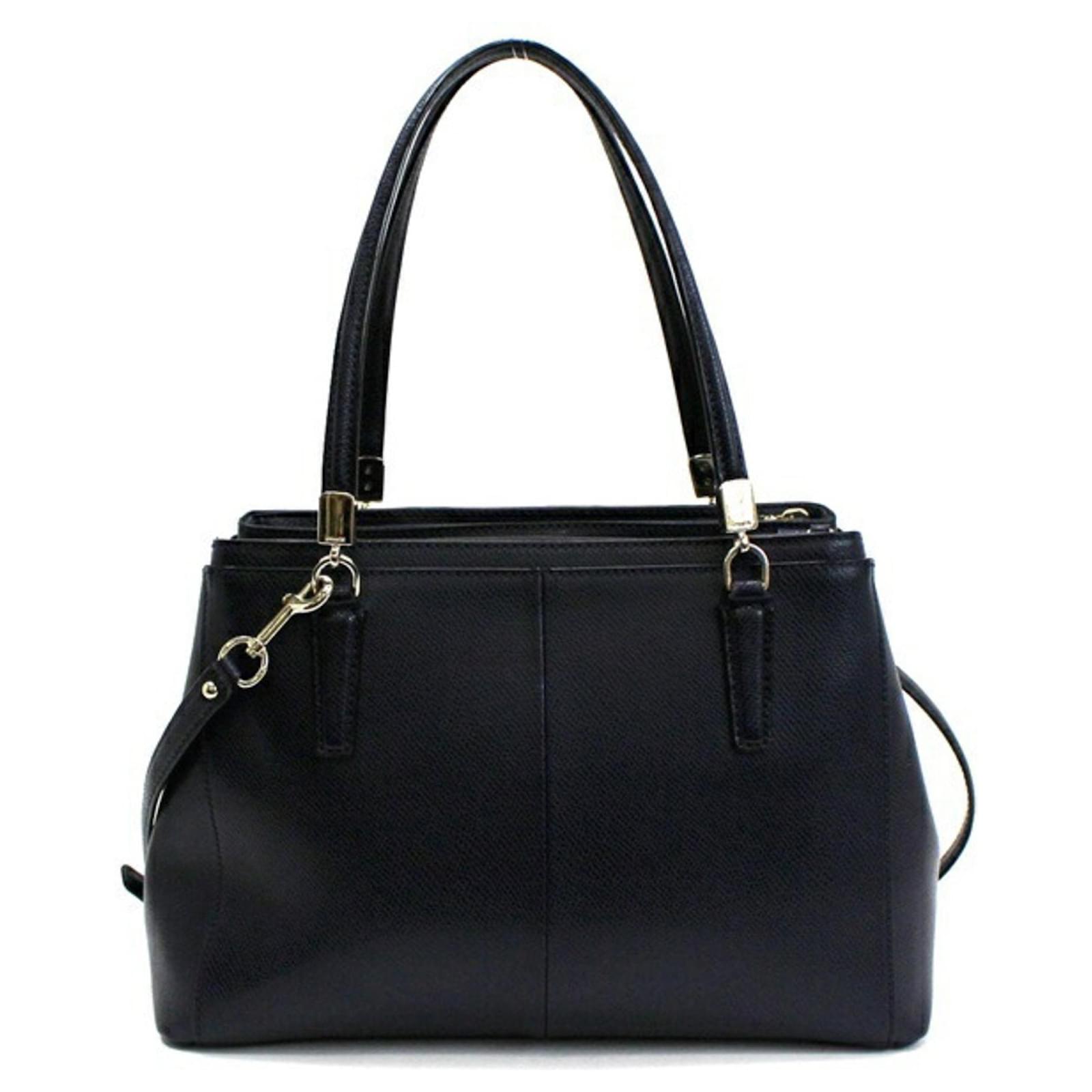 Coach Navy blue Leather ref.782911 - Joli Closet