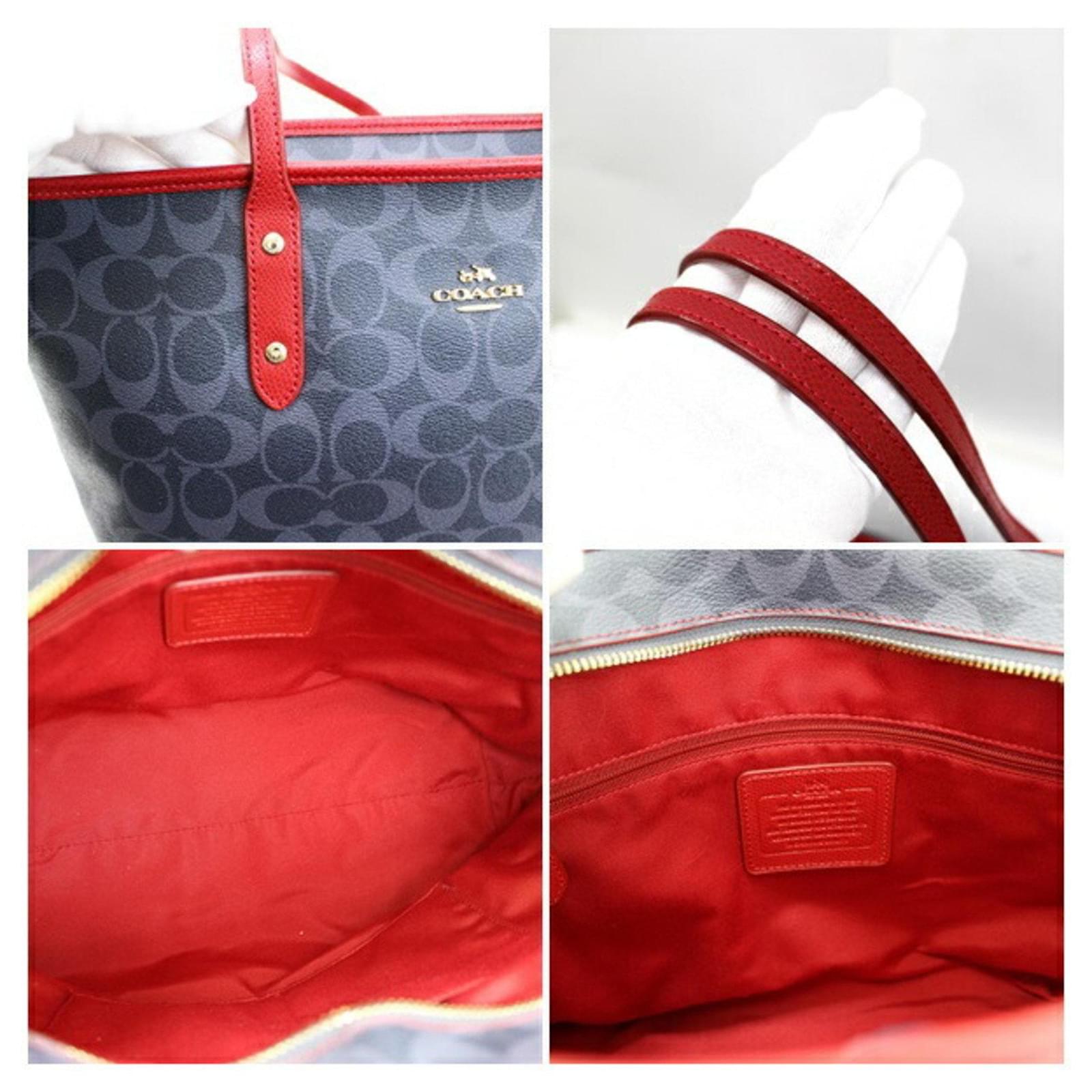 Coach Navy blue Cloth ref.783117 - Joli Closet