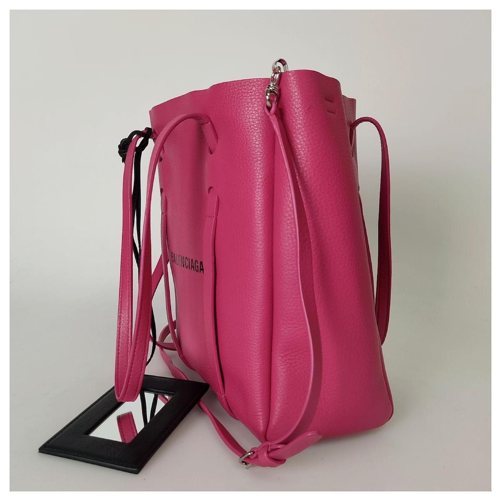 Balenciaga Every Day Bag in Leather Fuschia ref.783430 - Joli Closet