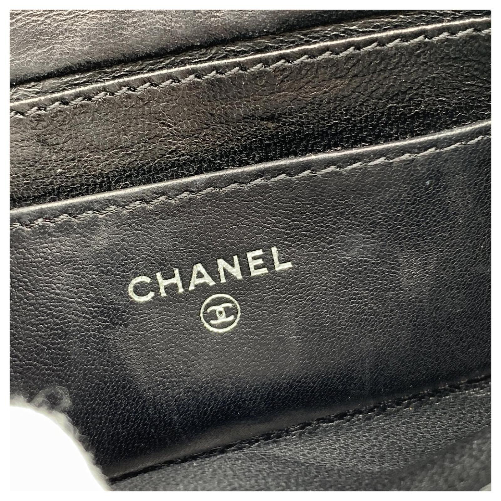 Chanel Black Leather Limited Edition Mademoiselle Postcard Mini Bag ref ...