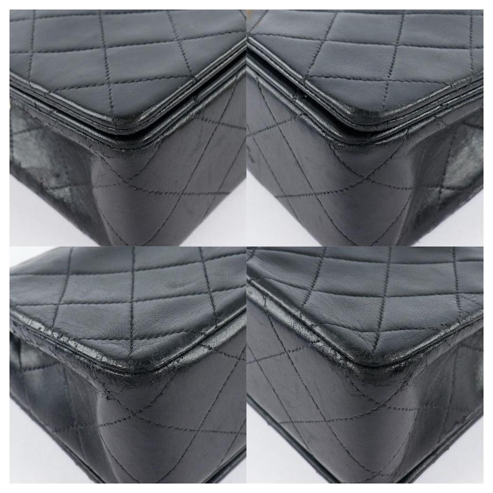 Chanel Matrasse Cuir Noir ref.785932 - Joli Closet