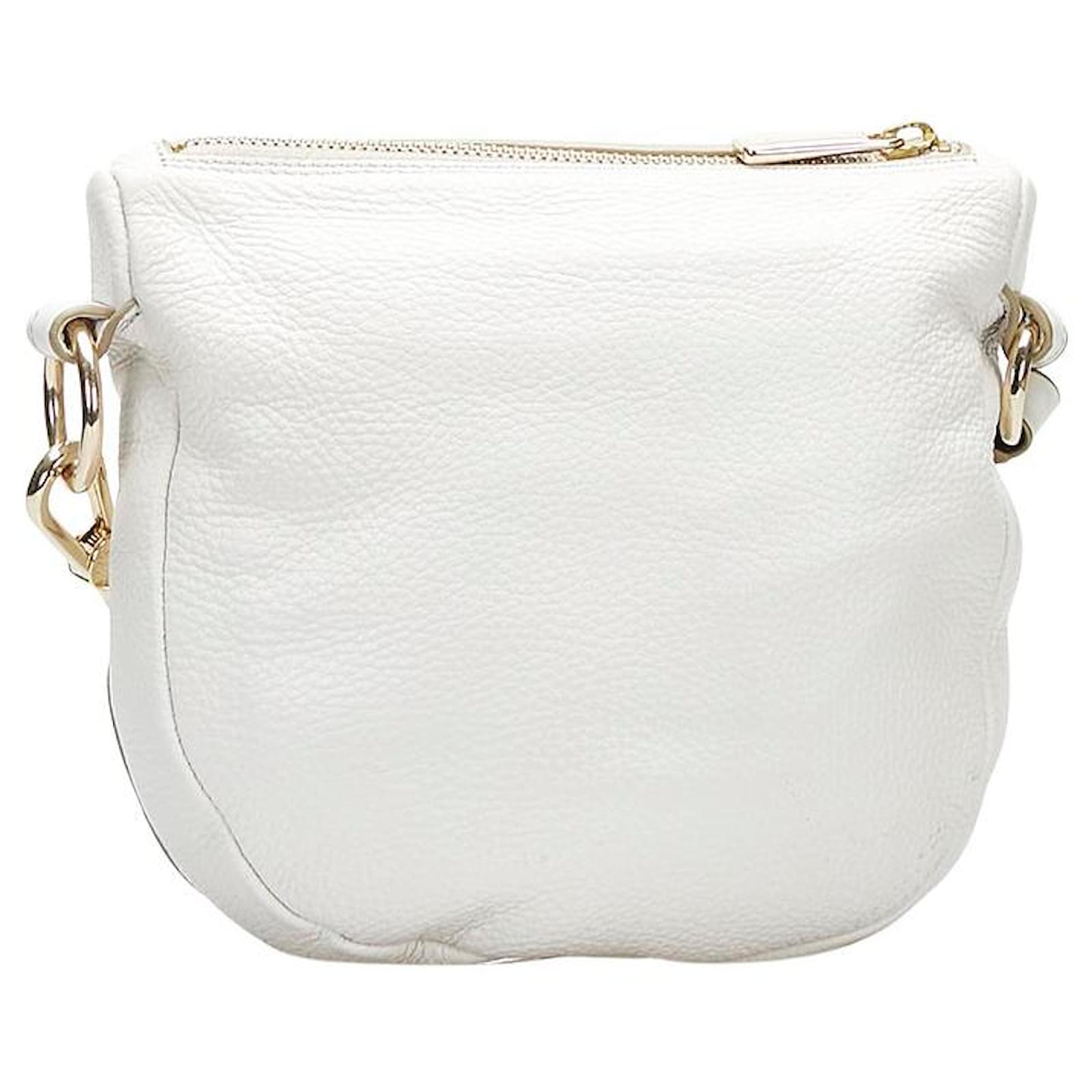 Furla White Leather ref.786149 - Joli Closet