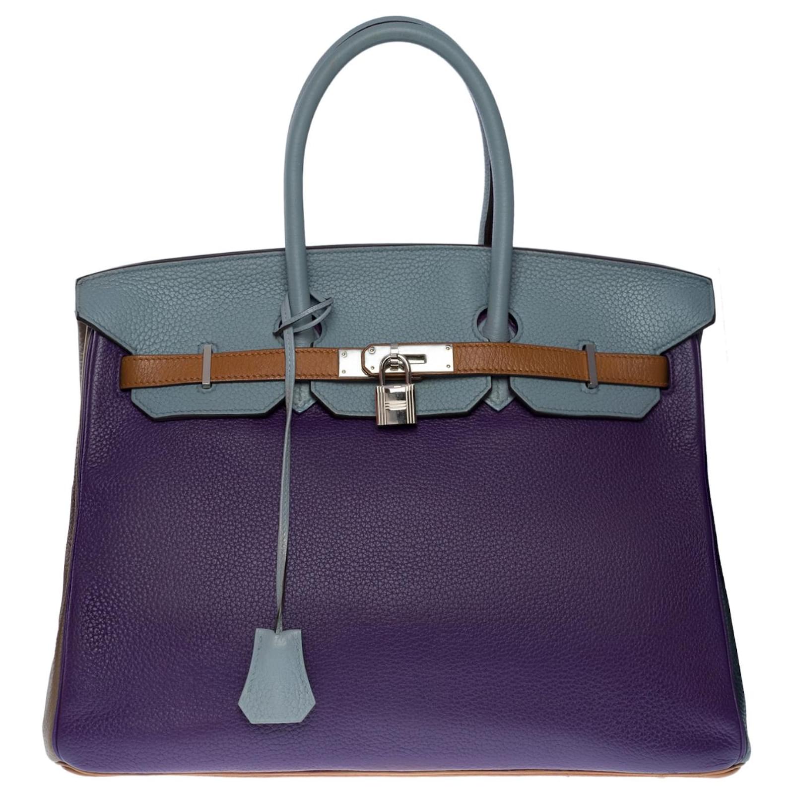 Herrliche Hermès Birkin Handtasche 35 cm limitierte Auflage „Arlequin ...