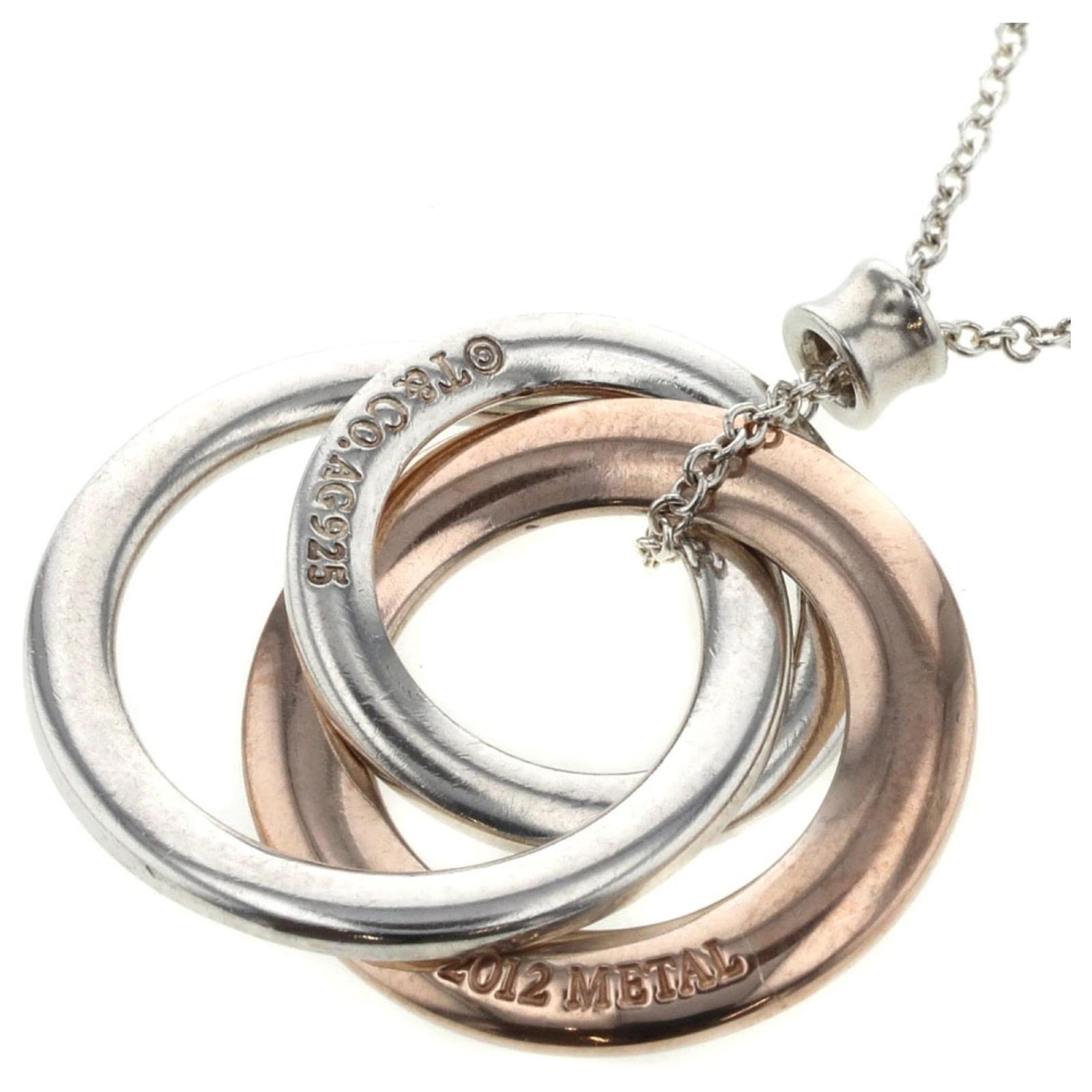 TIFFANY & CO. Interlocking Circles Silvery Silver ref.789064 - Joli Closet