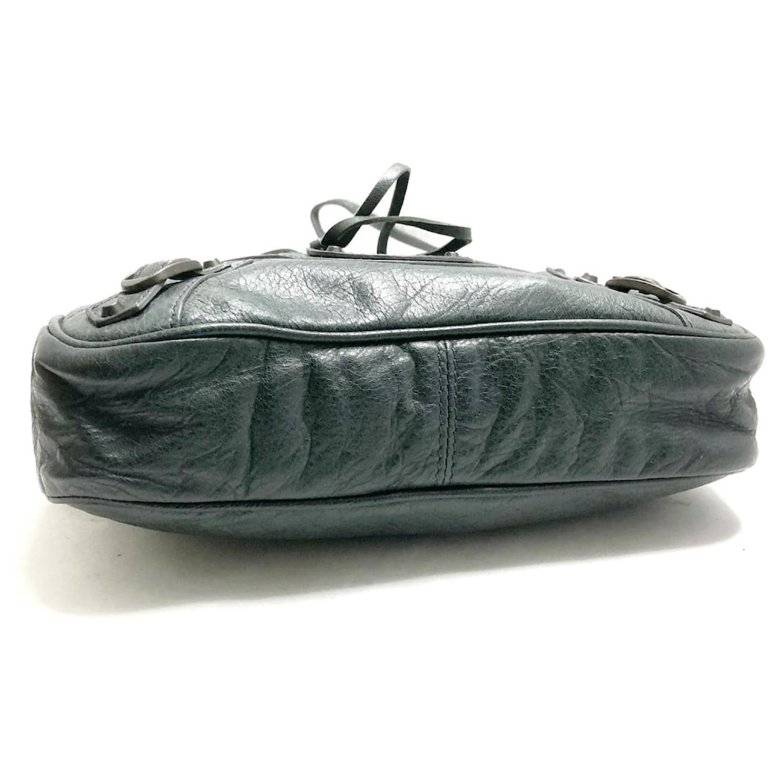 Balenciaga Hip Green Leather ref.790064 - Joli Closet