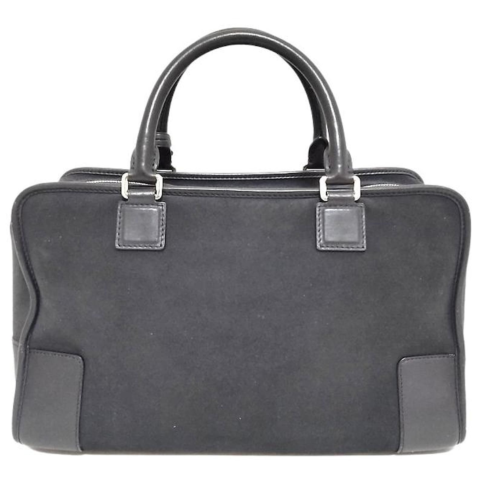LOEWE AMAZONA Black Suede ref.790257 - Joli Closet