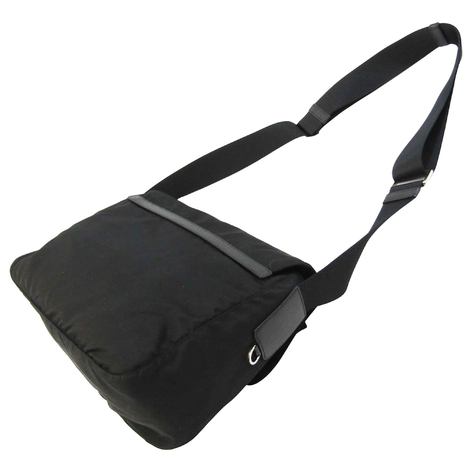 Prada Vela Synthétique Noir ref.790349 - Joli Closet