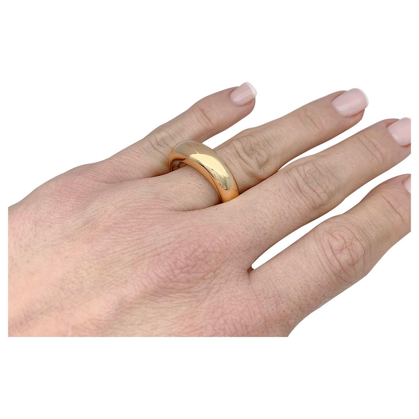 Chaumet ring, "Ring", yellow gold. ref.790551 - Joli Closet