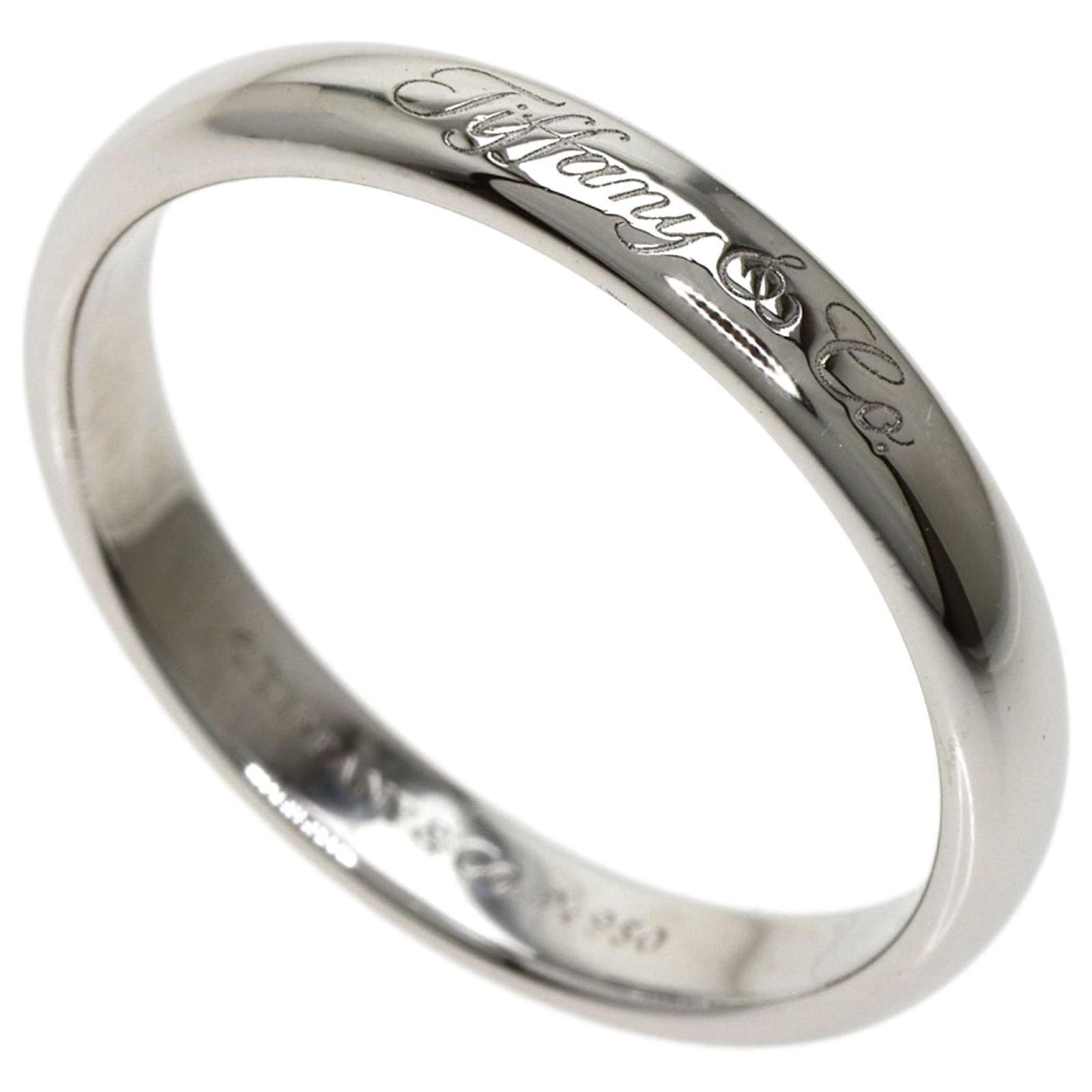 TIFFANY & CO. Tiffany classique Platine Argenté ref.792474 - Joli Closet