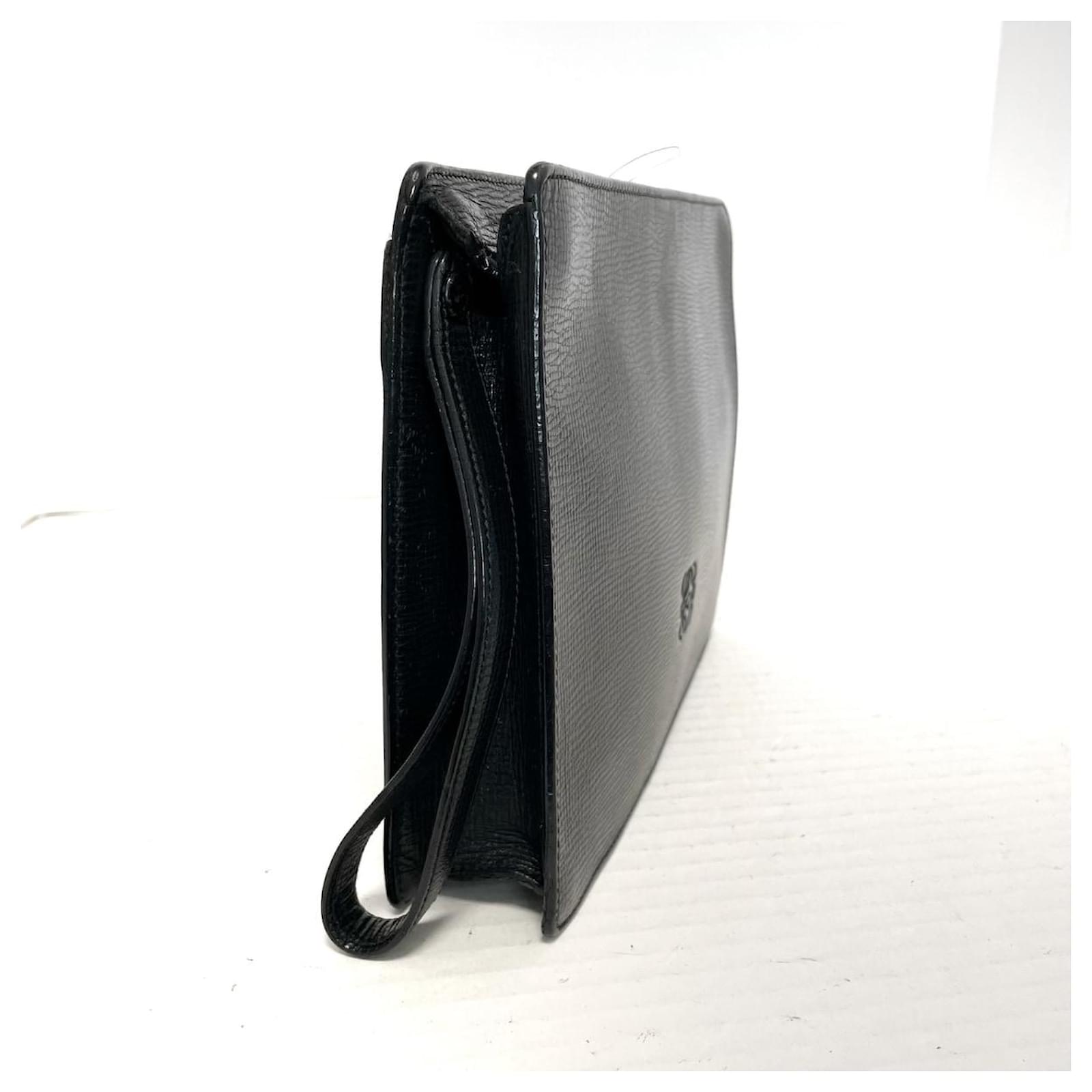 Loewe Black Leather ref.793071 - Joli Closet