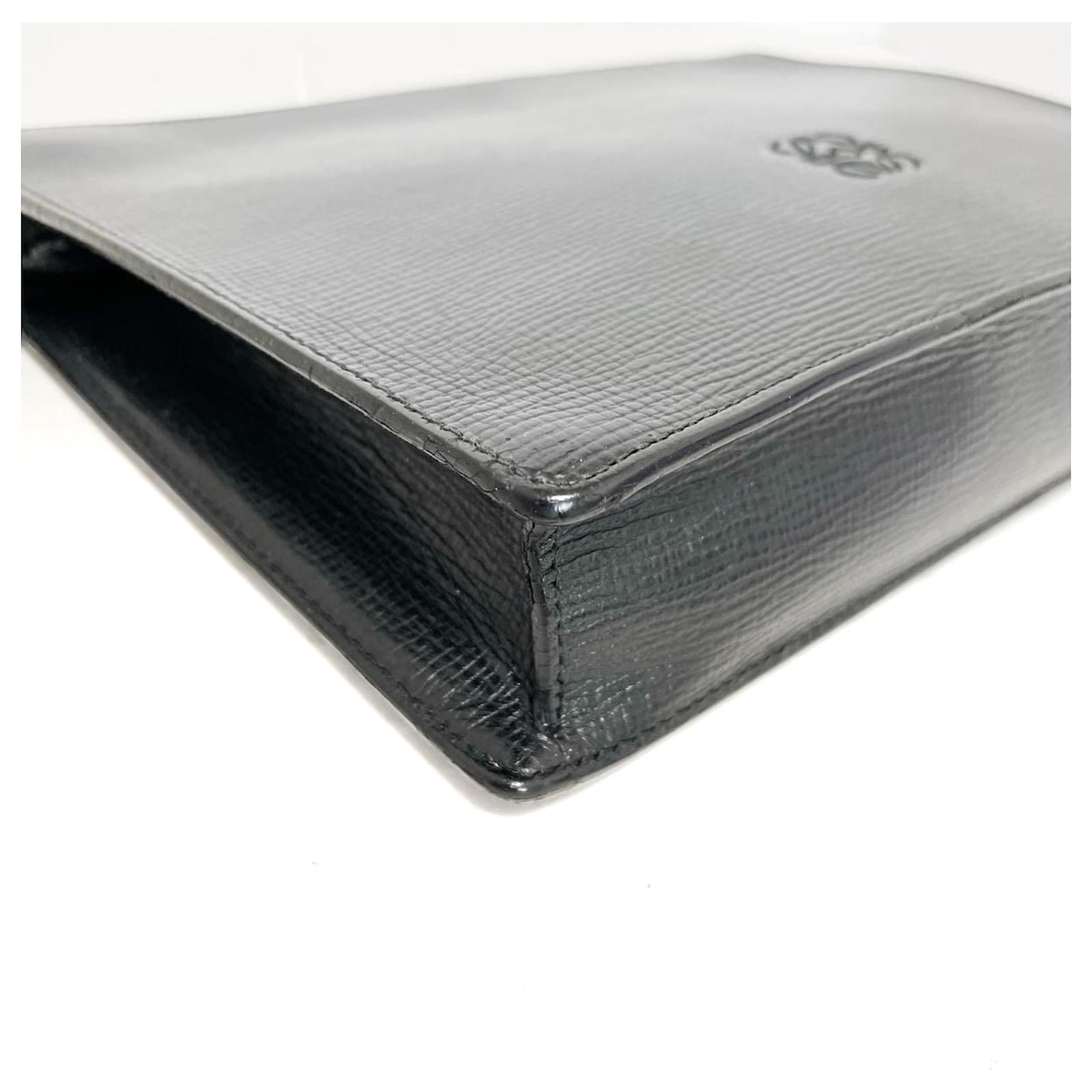 Loewe Black Leather ref.793071 - Joli Closet