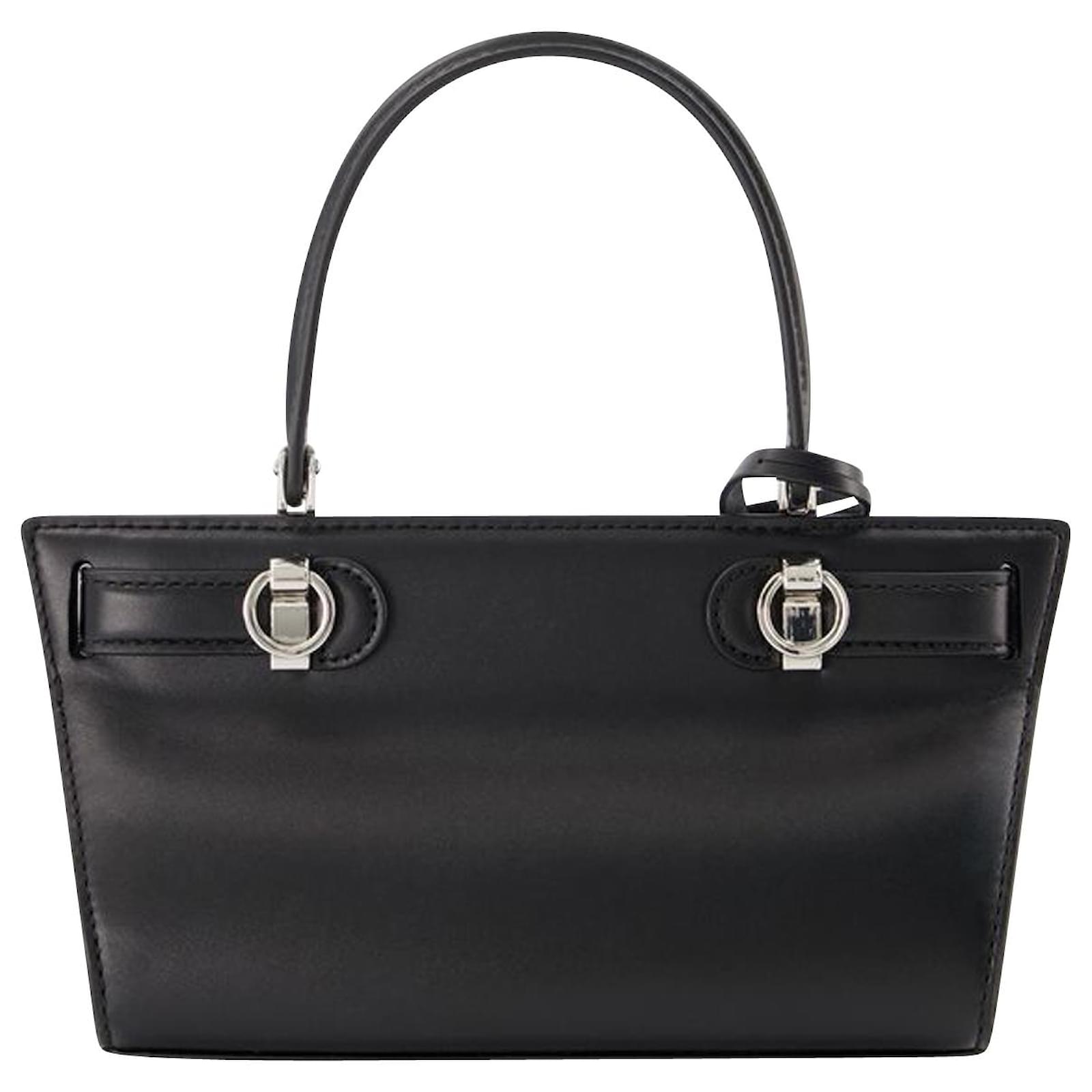 Petite Lee Radziwill Cat Eye Bag - Tory Burch - Black - Leather ref ...