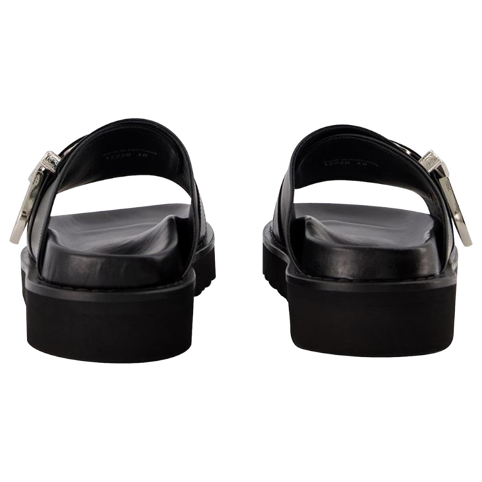 Toga Pulla AJ1248 Slides - Toga Virilis - Black - Leather ref.794400 ...