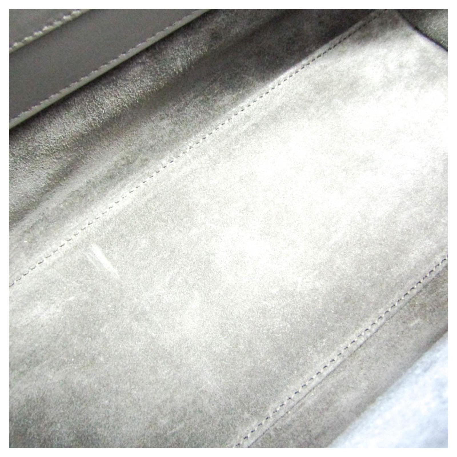 Saint Laurent Baby Duffle Grey Leather ref.794786 - Joli Closet