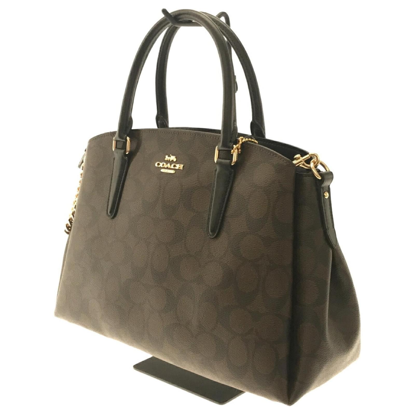 Coach Signature Brown Cloth ref.794840 - Joli Closet