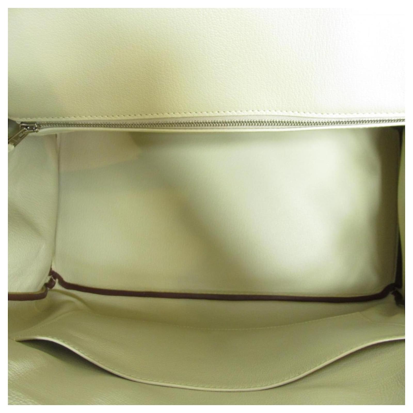 Hermès HERMES BIRKIN 35 Cream Leather ref.794982 - Joli Closet