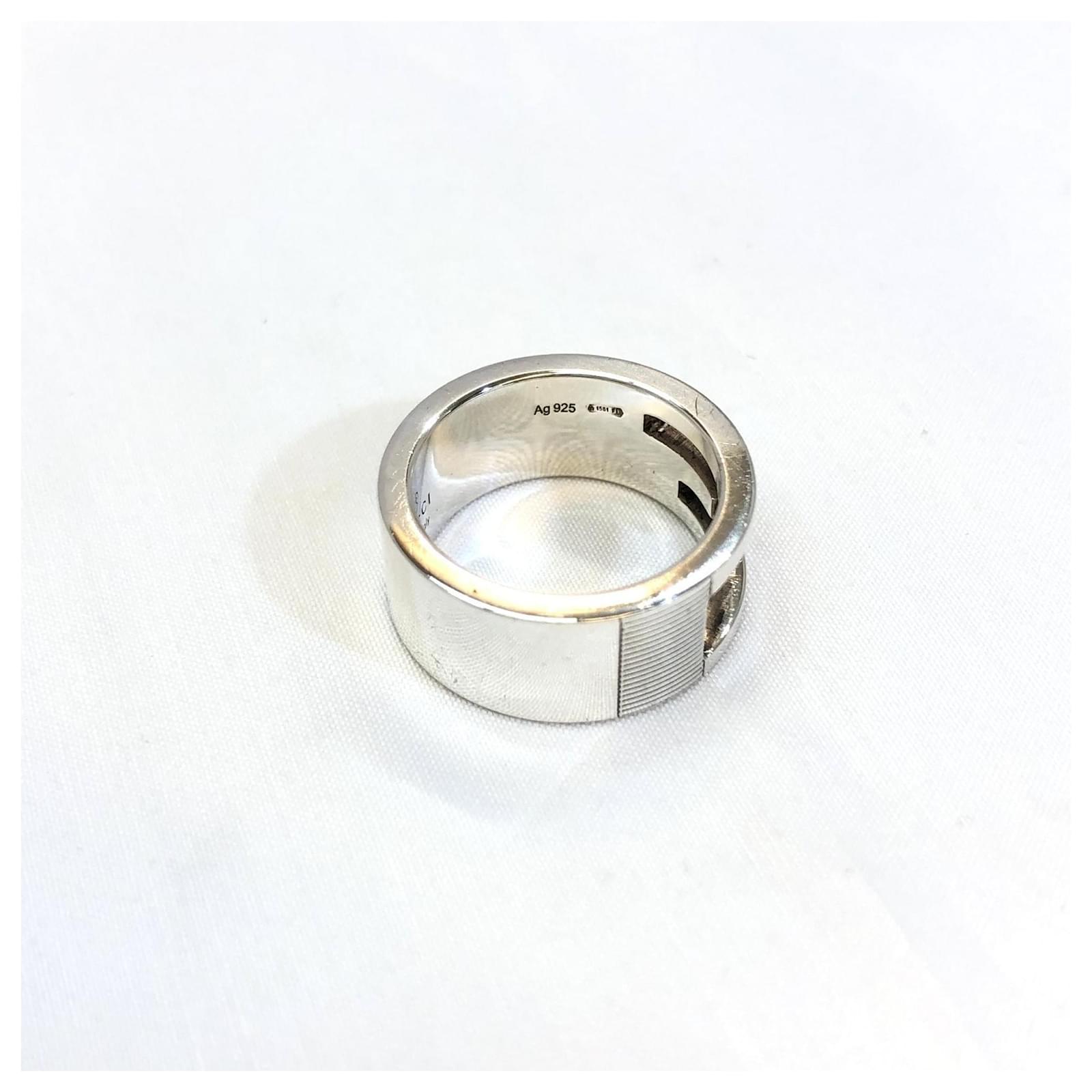 Gucci Interlocking G Silvery Silver ref.796335 - Joli Closet