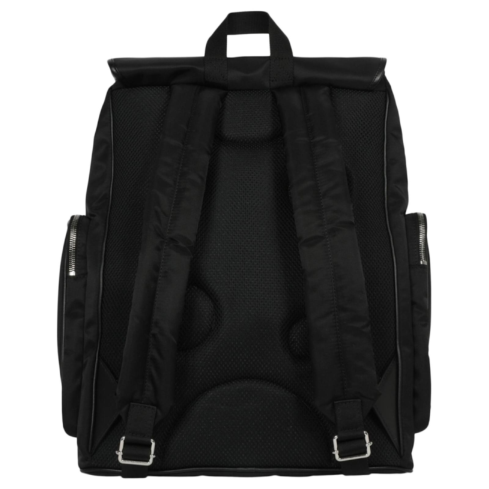 Off White Off-White Logo Detailed Nylon Backpack Black ref.796635 ...